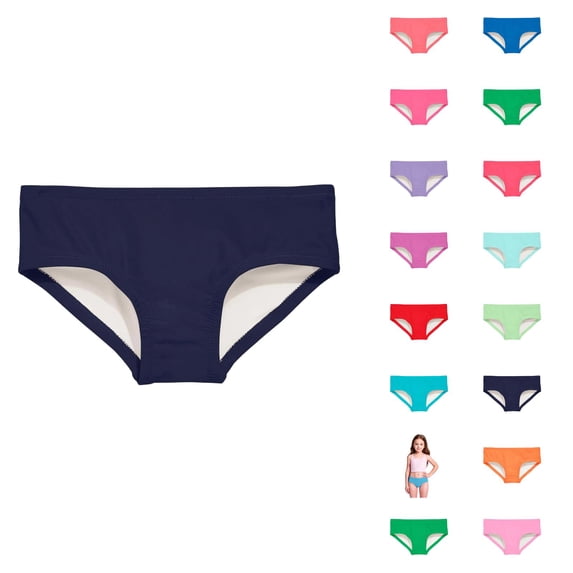 Girls Two Piece Swimsuits UPF 50+ Sun Rash Guard And Swim Shorts For ...