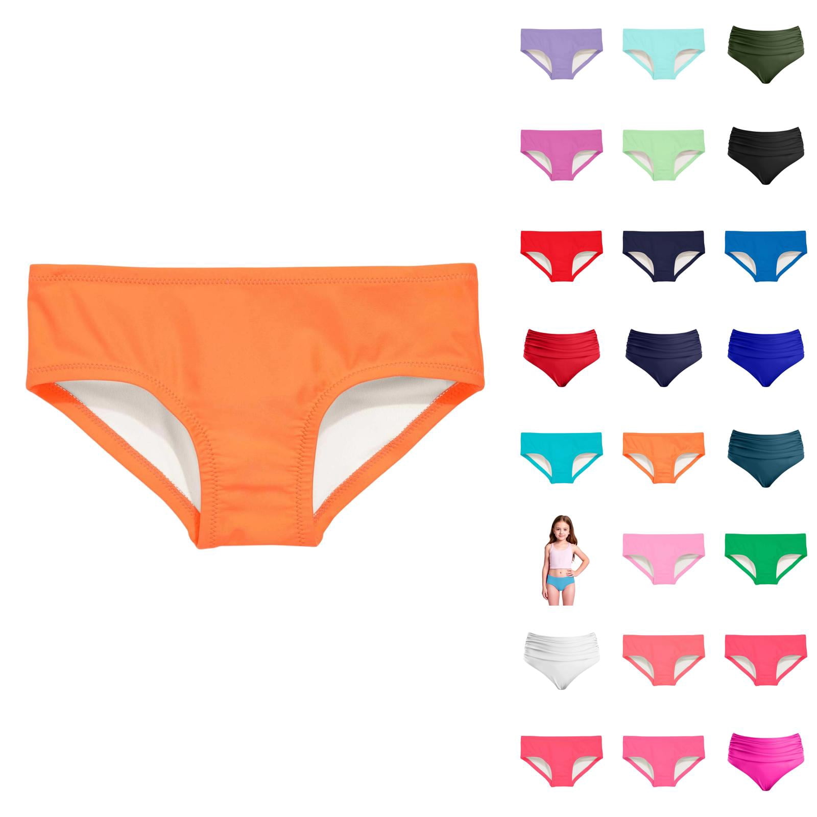 Girls Two Piece Swimsuits UPF 50+ Sun Rash Guard And Swim Shorts For ...
