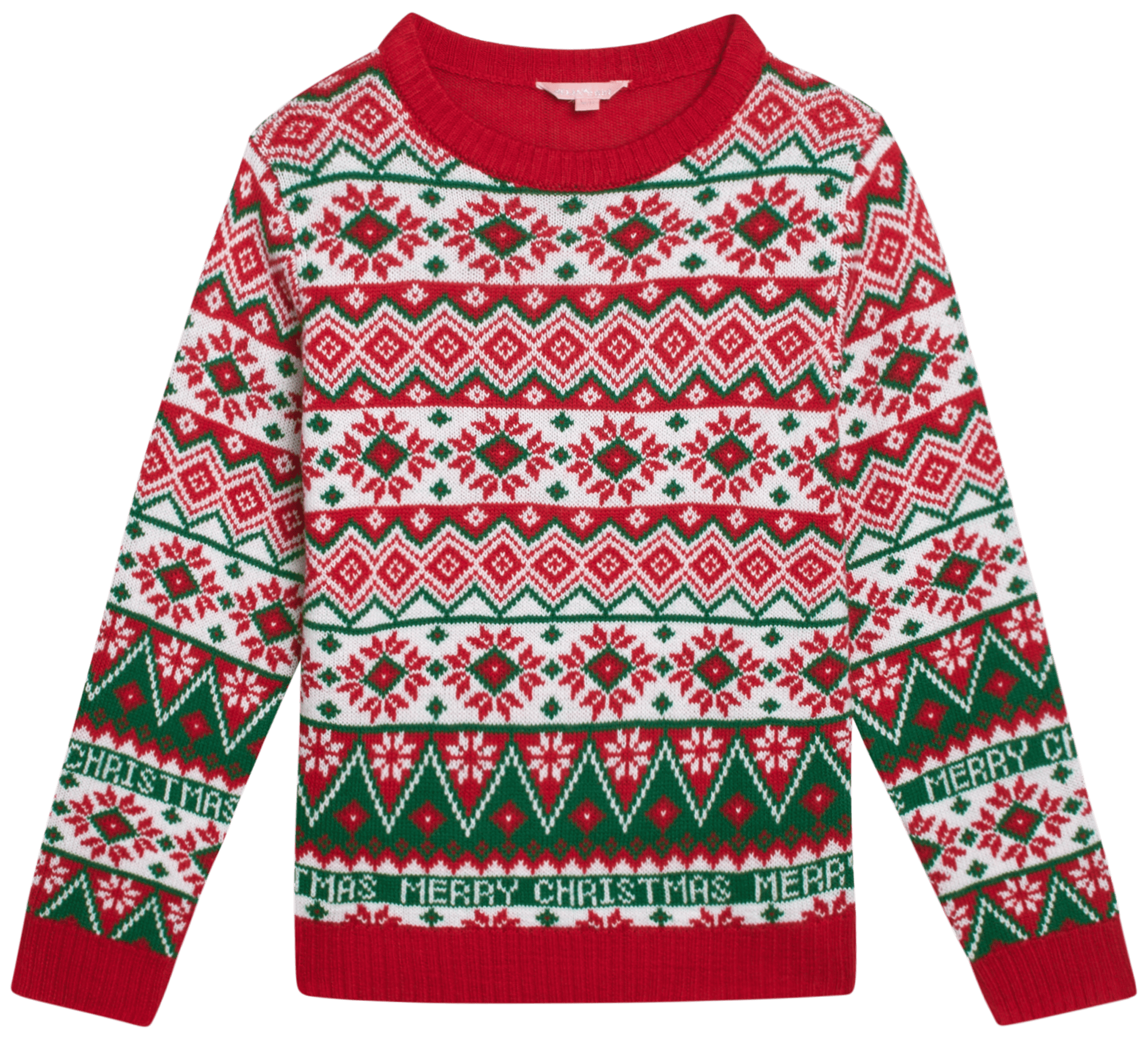 Girls' Ugly Christmas Sweater - Holiday Novelty Pullover Ugly Xmas ...
