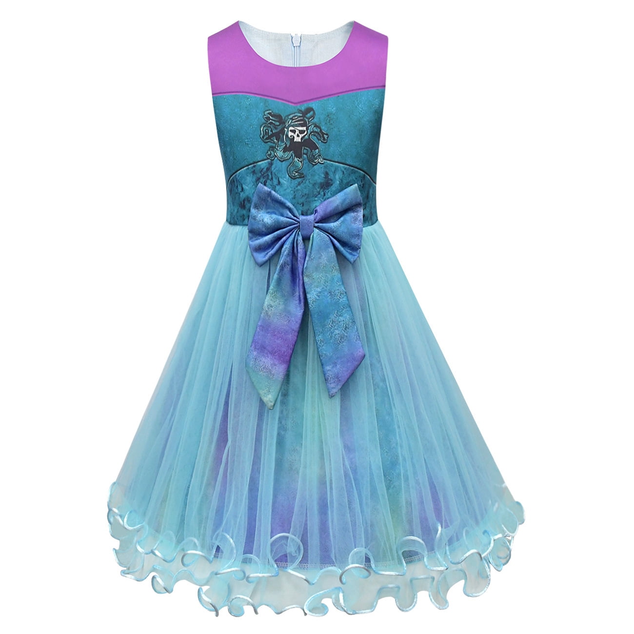 Girls Uma Cosplay Costume Dress Halloween Birthday Dress Up, SIZE 4-9Y ...