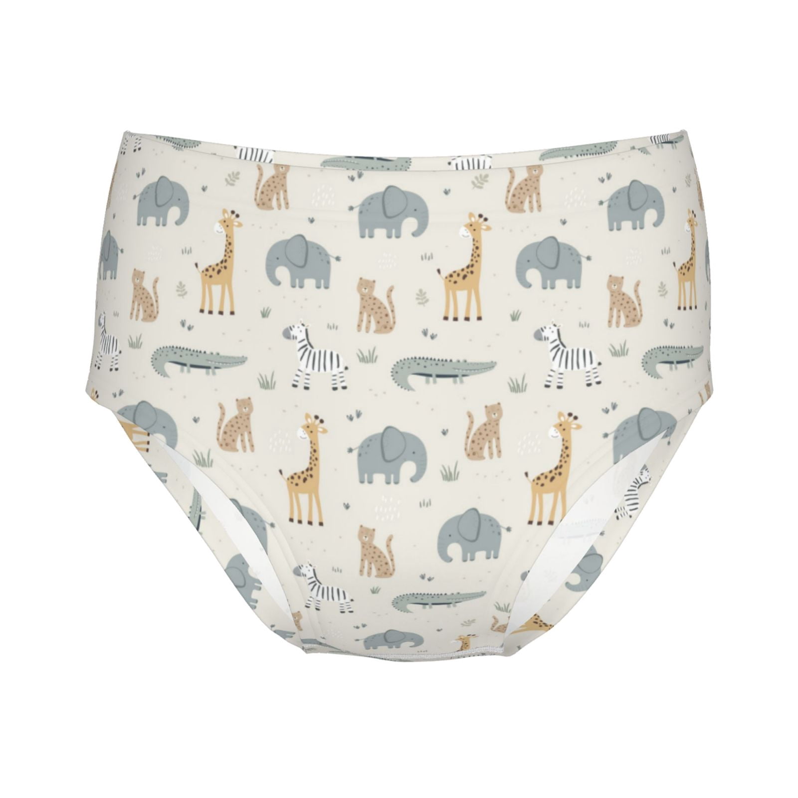 Girls Underwear, African Animals Soft Breathable Cotton Girls Panties ...