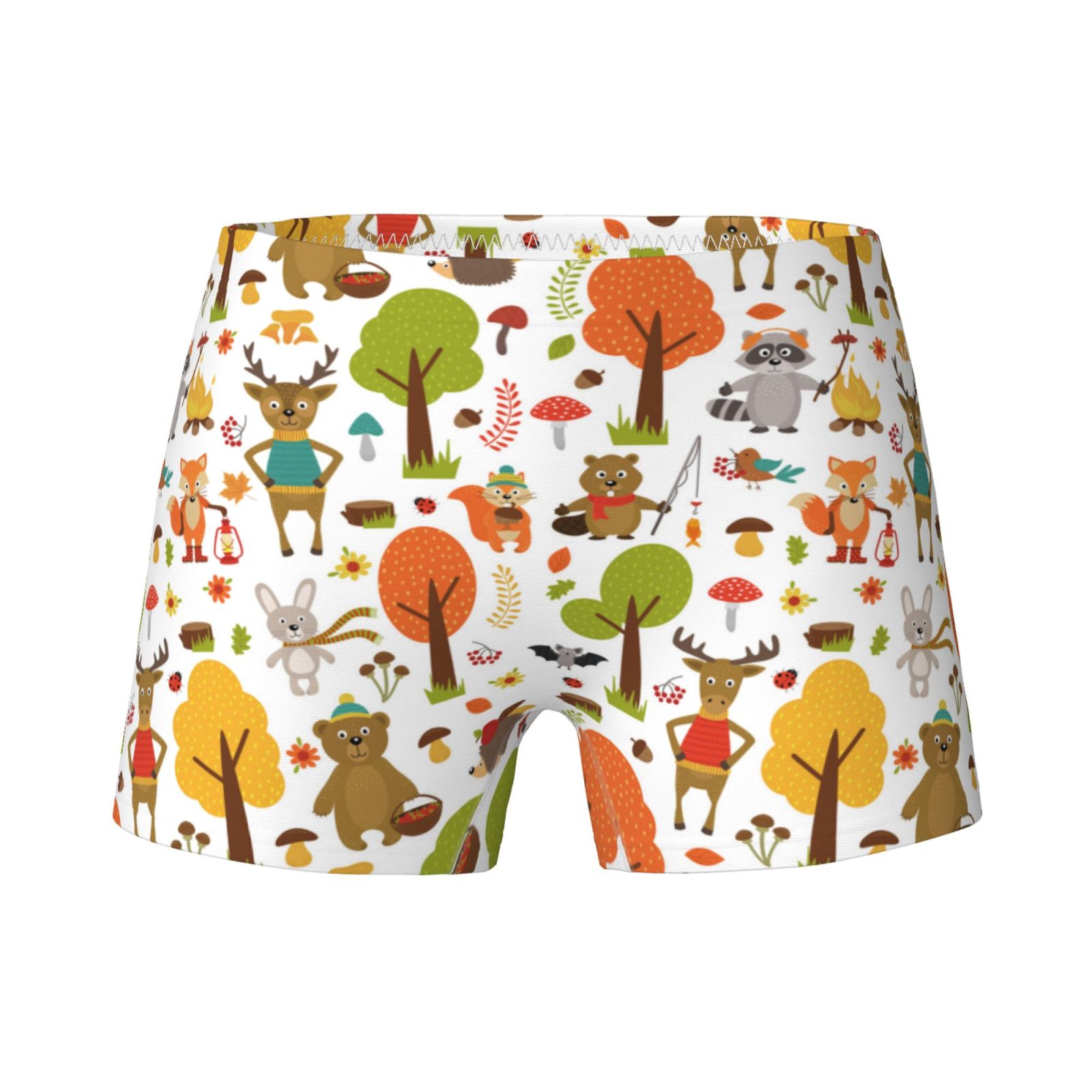 Girls Underwear, Animals forest Cute Soft Breathable Cotton Girls ...