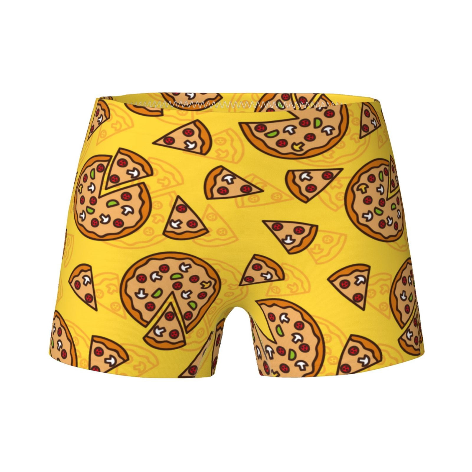 Girls Underwear Cute Mushrooms Pizza Cotton Girls Boxer Briefs ...