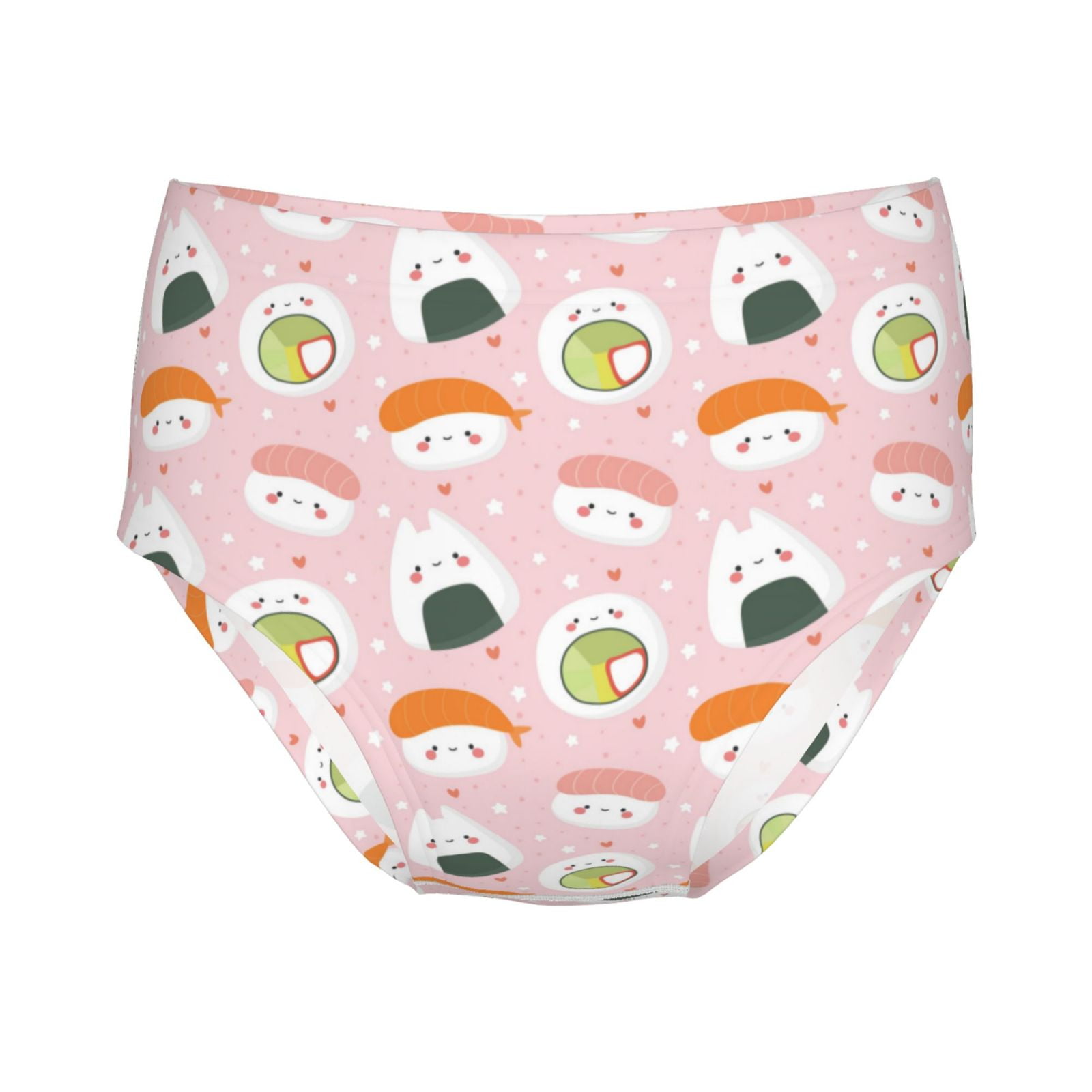 Girls Underwear, Cute Sushi K Soft Breathable Cotton Girls Panties ...