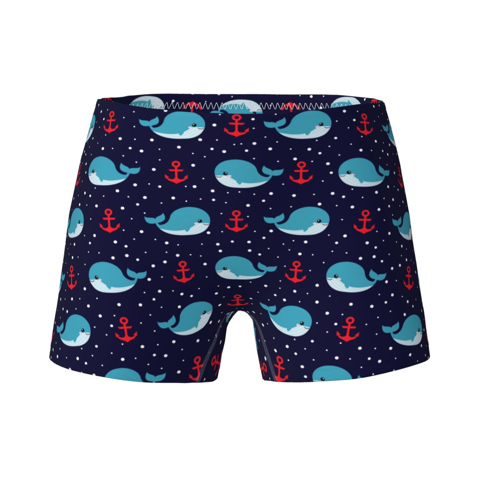 Girls Underwear, Cute anchor whale fish dots cartoon Cute Soft ...