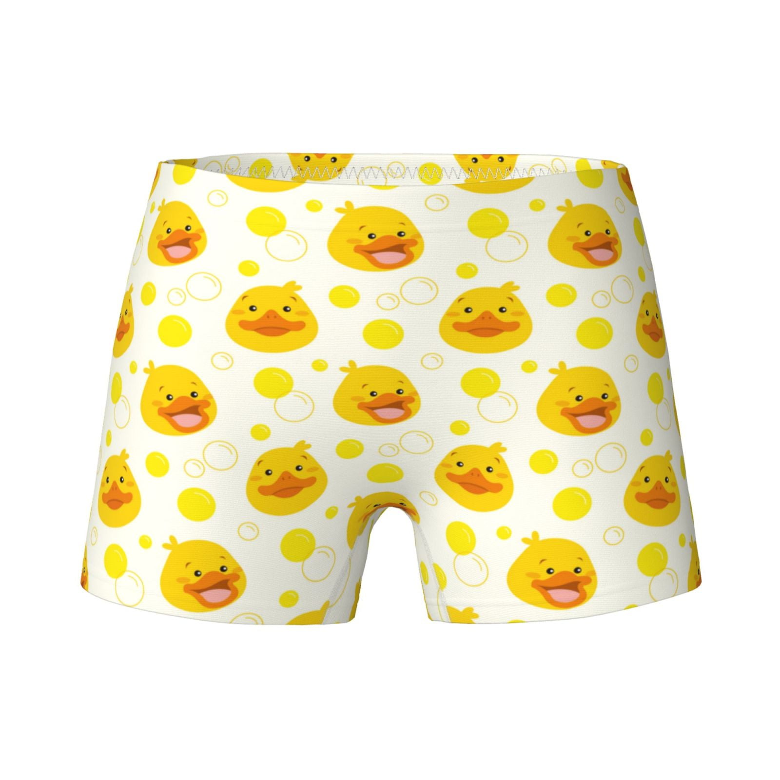 Girls Underwear Ducky Cartoon Cotton Girls Boxer Briefs Underwear, Soft ...