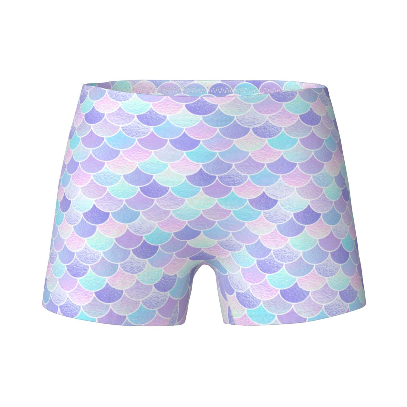 Girls Underwear, Fish scales watercolor texture Cute Soft Breathable ...