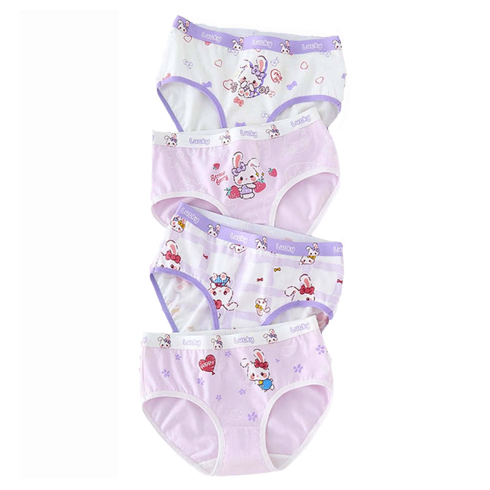 Girls Underwear Kids Toddler Baby Cute Cartoon Briefs Shorts Pants ...