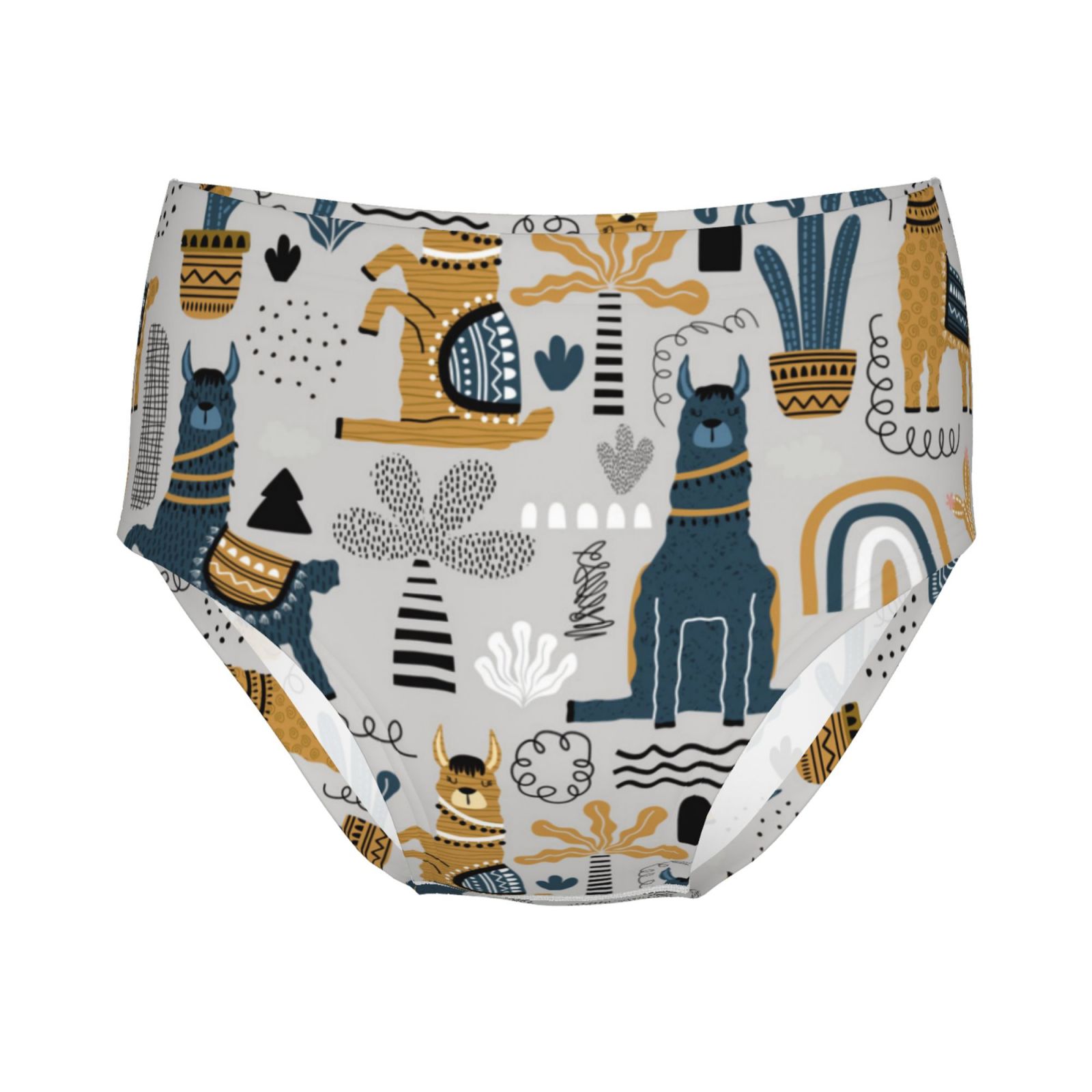 Girls Underwear, Llama and Cactus1 Soft Breathable Cotton Girls Panties ...