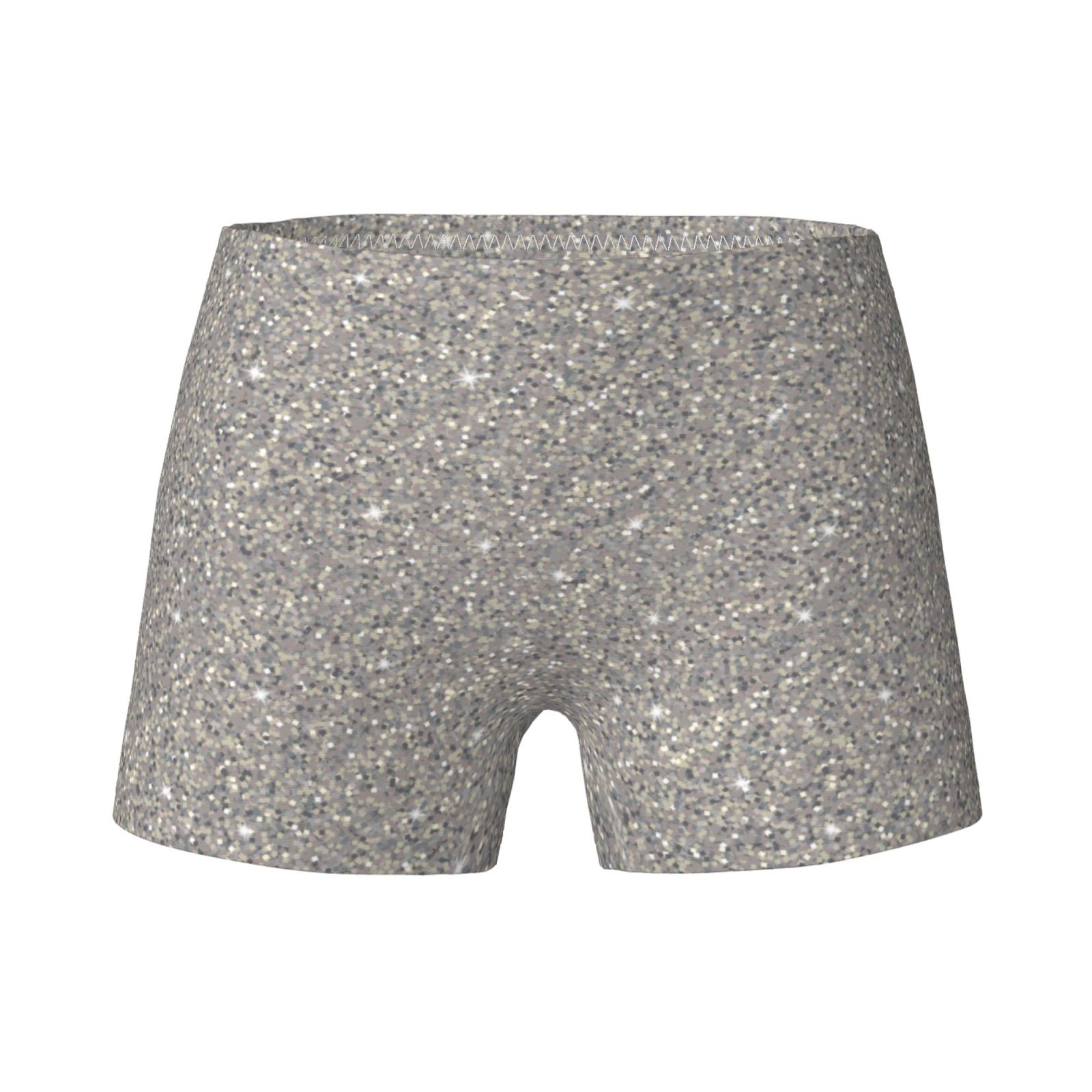 Girls Underwear Silver Glitter Lightning Cotton Girls Boxer Briefs ...