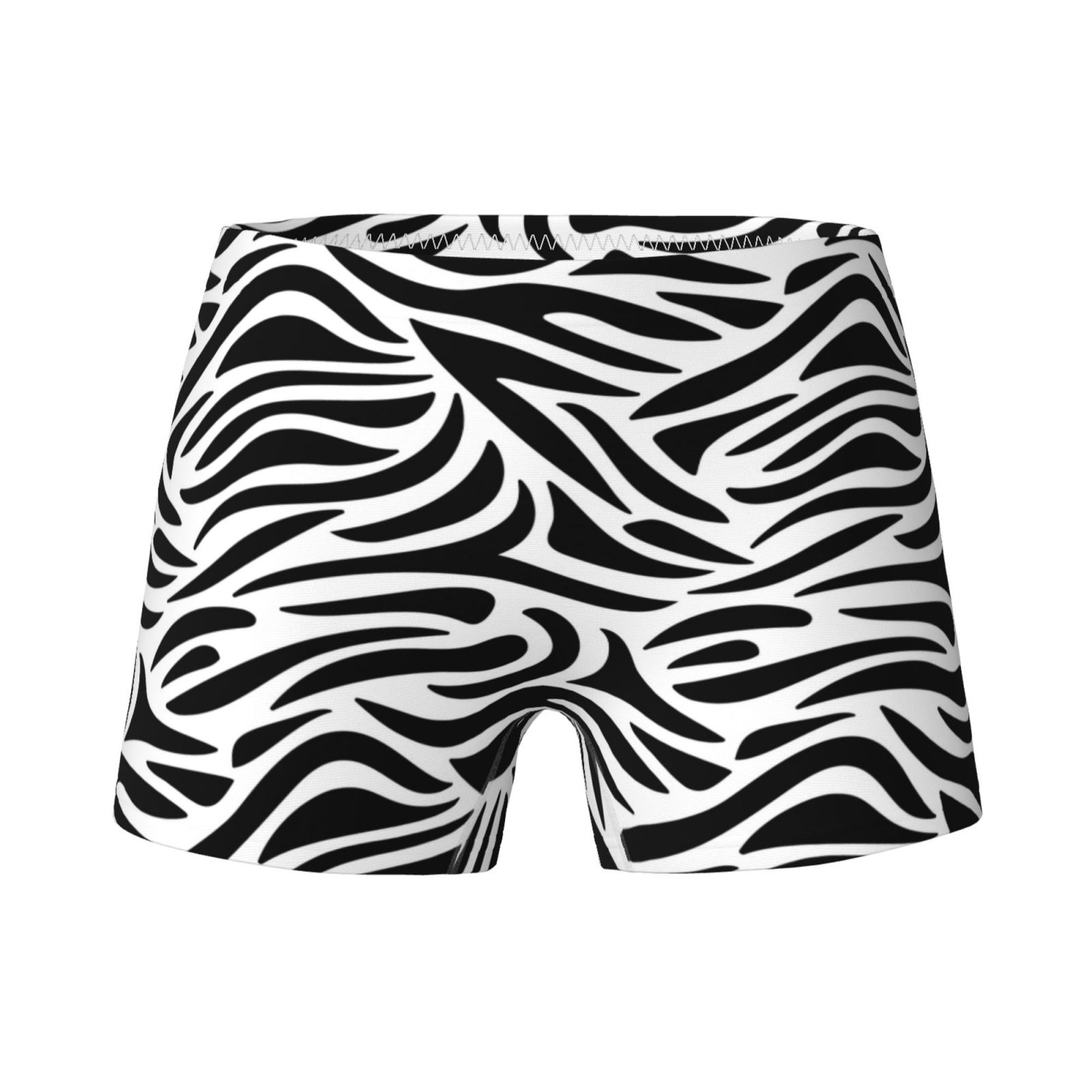 Girls Underwear, Zebra print black white cool Cute Soft Breathable ...