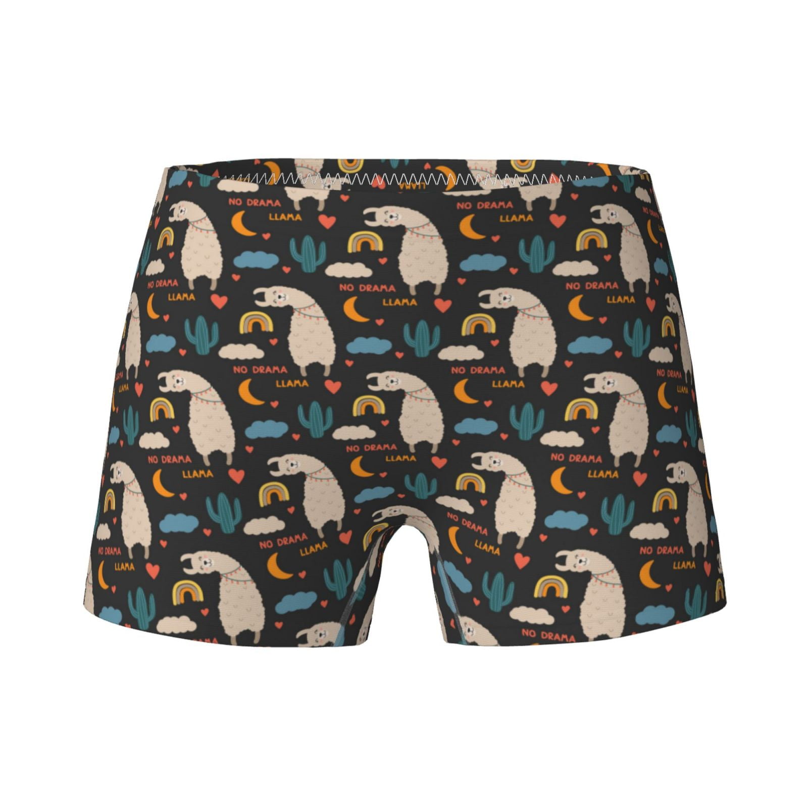 Girls Underwear, cute alpaca Lamas Rainbow funny Cute Soft Breathable ...