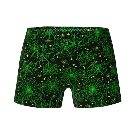 Girls Underwear, green bright spiders web star Cute Soft Breathable ...