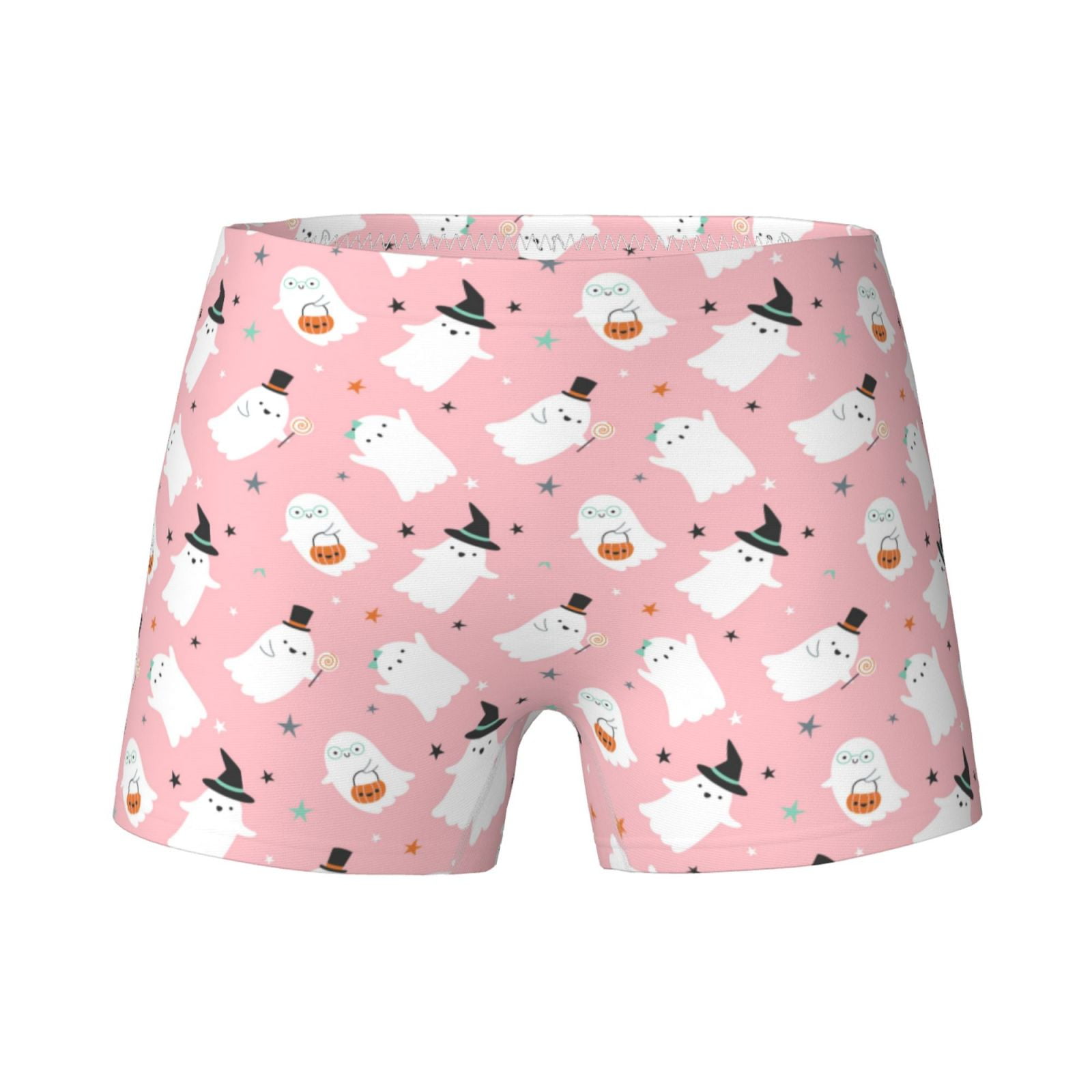 Girls Underwear halloween cute spooky Cotton Girls Boxer Briefs ...