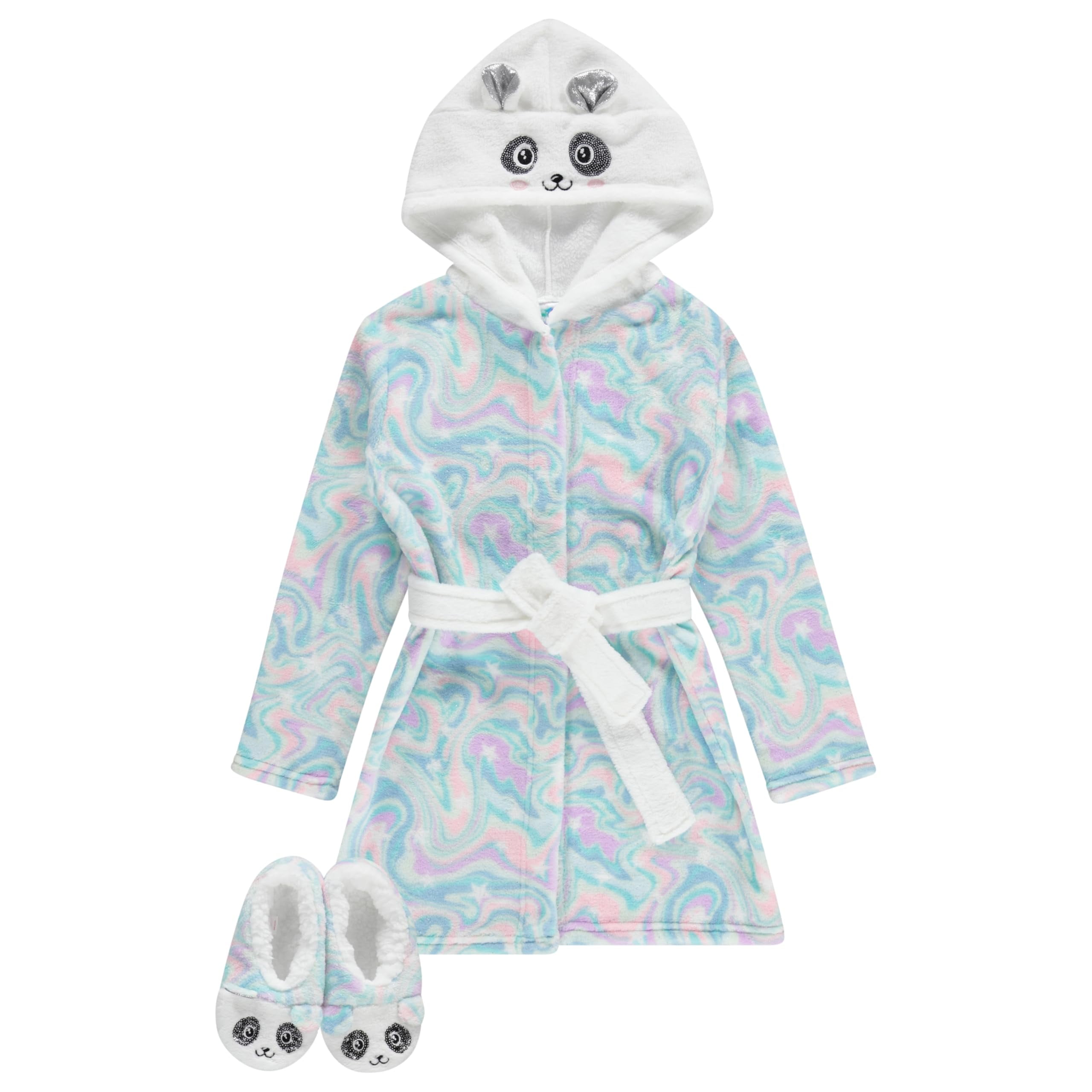 Girls' Unicorn Bathrobe Set - Soft, Cozy, and Fun with Matching ...