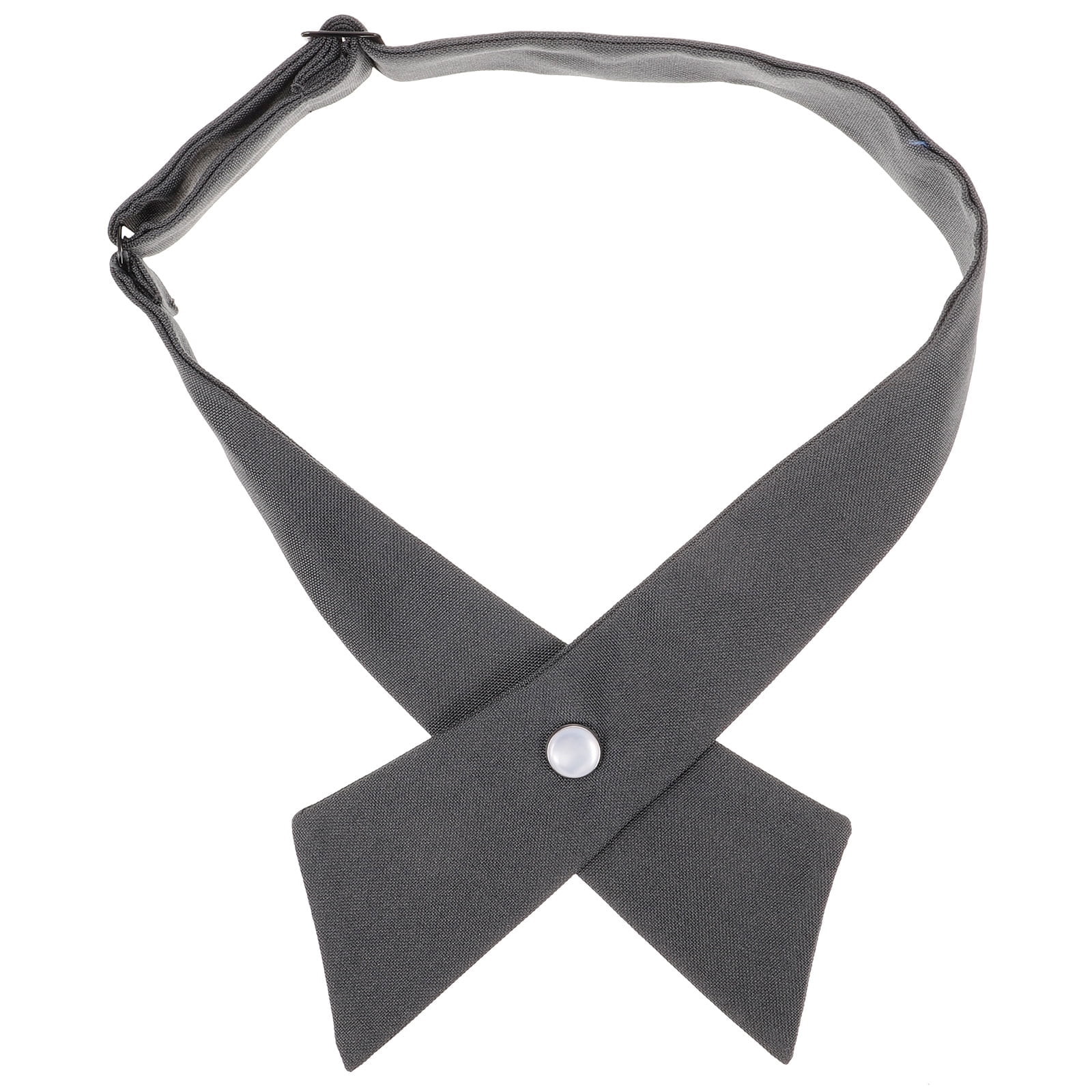 Girls Uniform Tie Adjustable Tie Women Necktie Uniform Cross Tie ...
