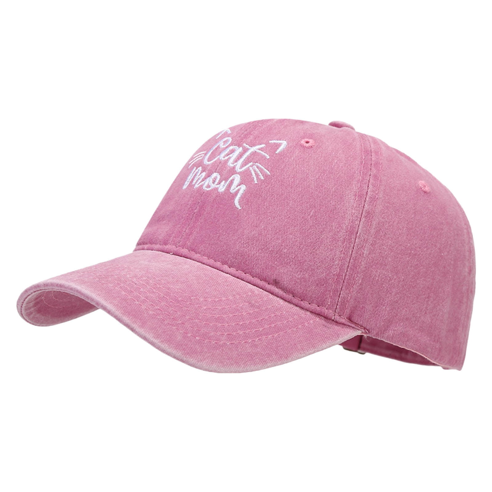 Girls Visor Hat Girls Running Hat Simple Casual Solid Colour Embroidery ...