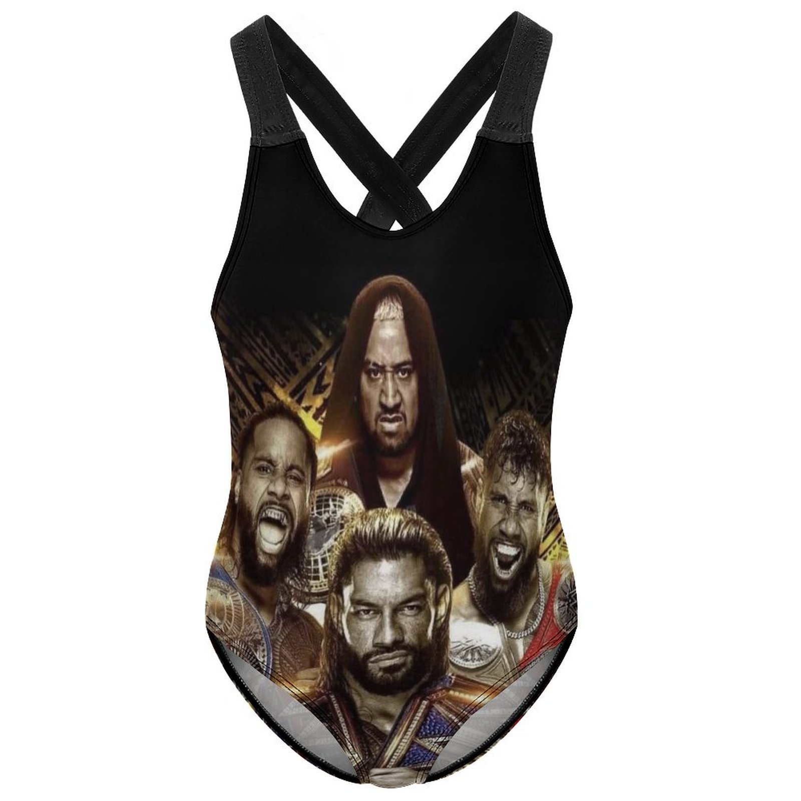 Girls WWE One Piece Swimsuit Bathing Suit Beachwear - Walmart.com