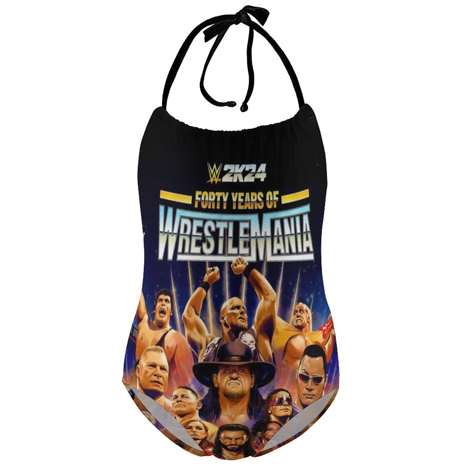 Girls WWE One Piece Swimsuit Bathing Suit Beachwear - Walmart.com