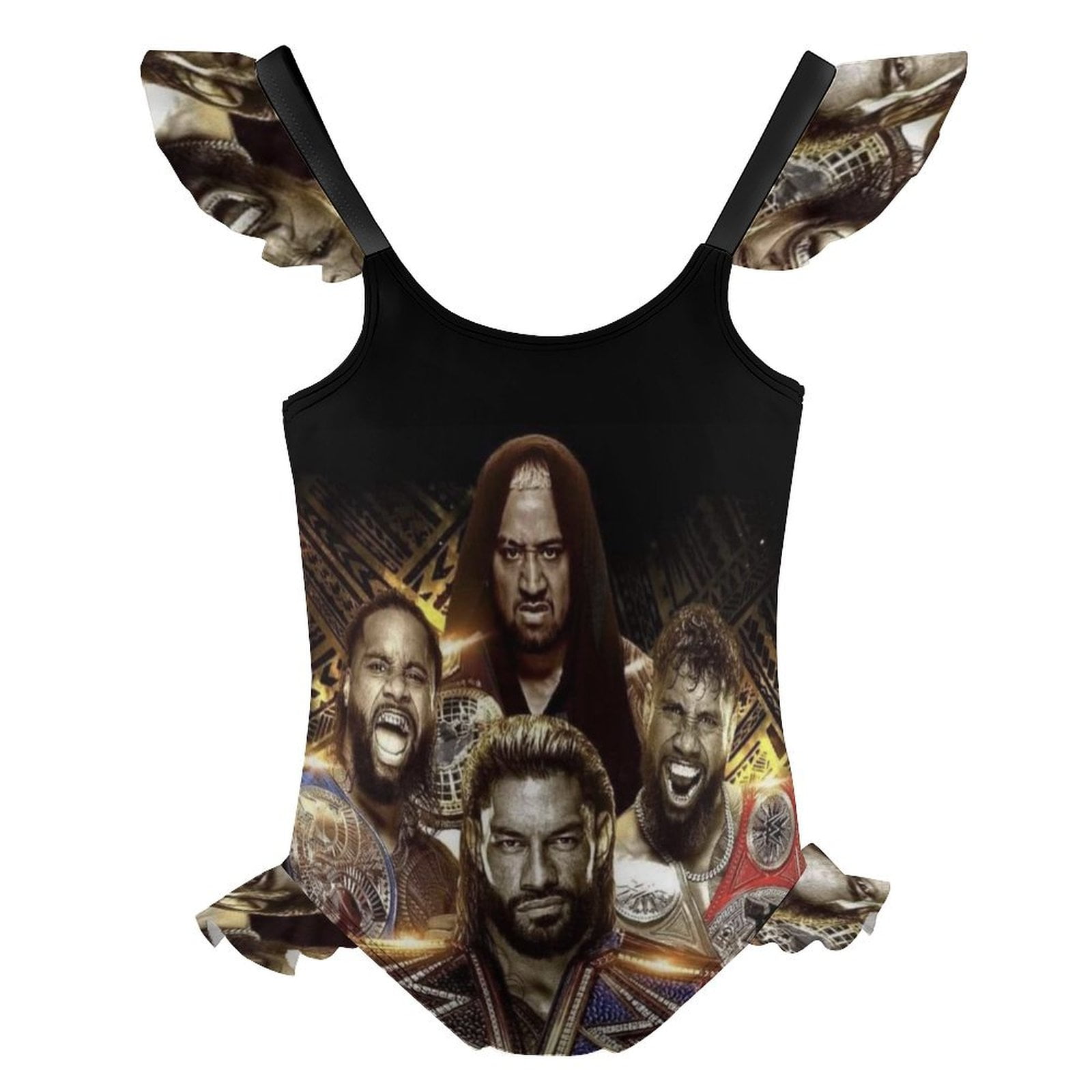 Girls WWE One Piece Swimsuit Bathing Suit Beachwear - Walmart.com