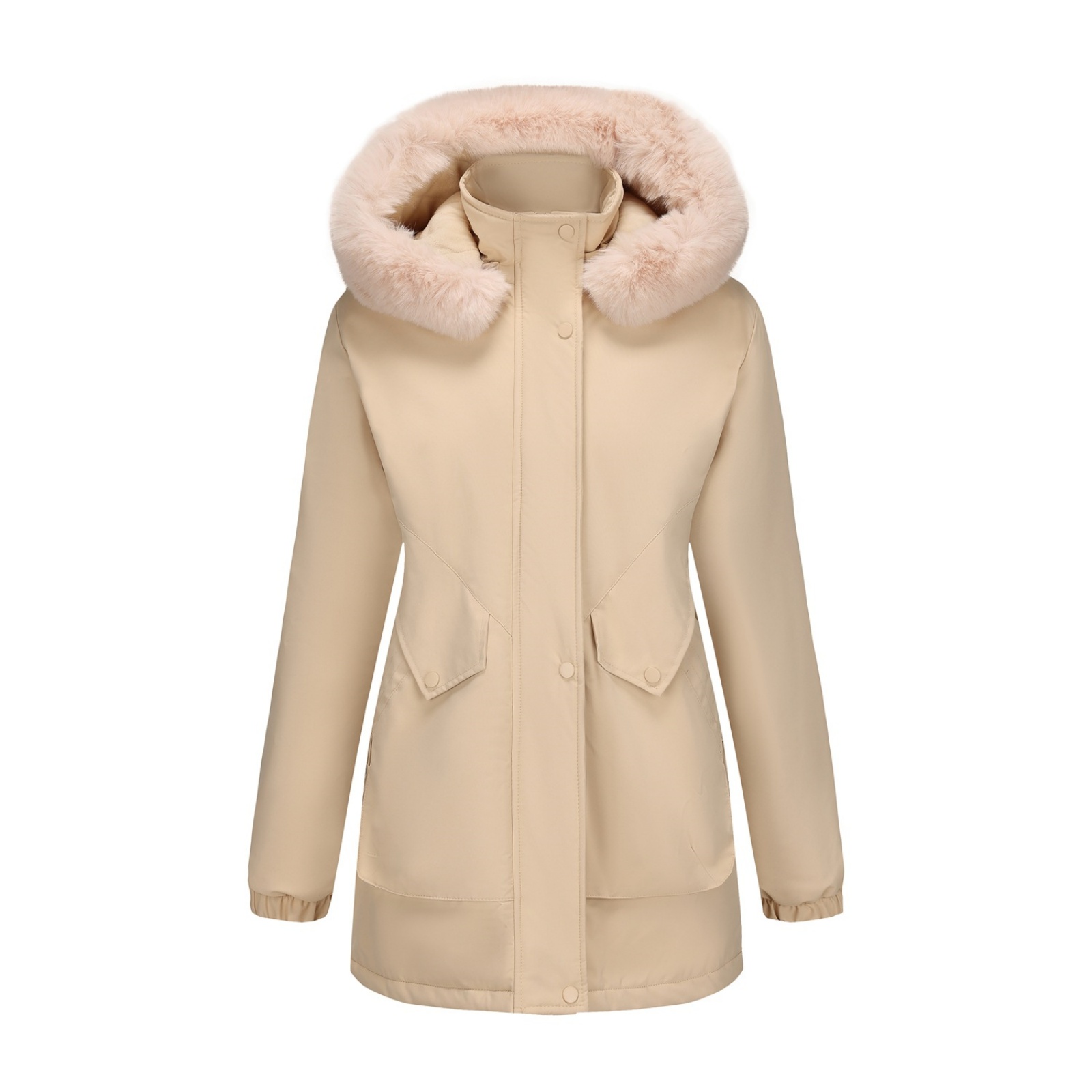 Girls Waterproof Winter Jacket Fleece Lined Hooded Coat,Kid's Warm ...