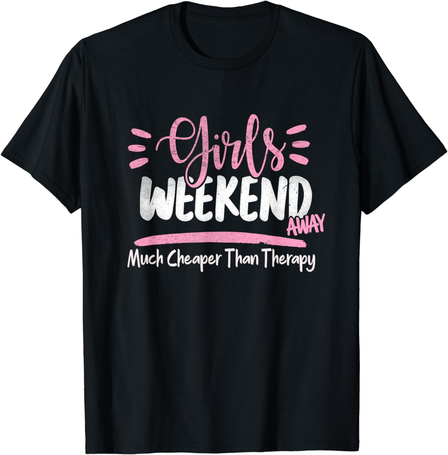 Girls Weekend 2024 Weekend Away Beaches Booze And Besties T-Shirt ...
