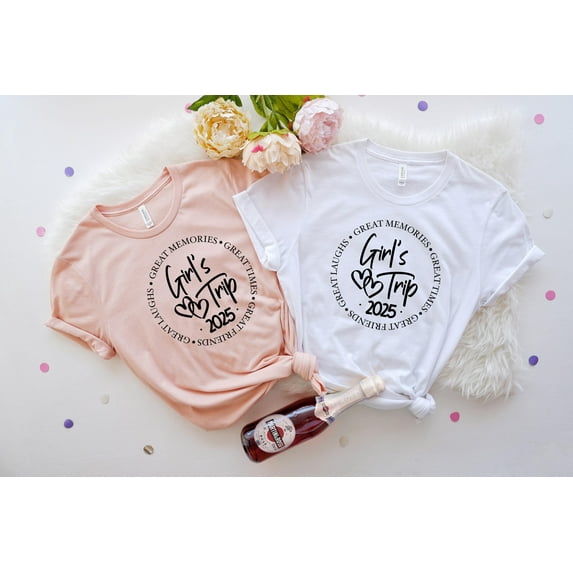 Girls Weekend 2025 Shirt Girls Trip Matching Shirt Girls Vacation ...