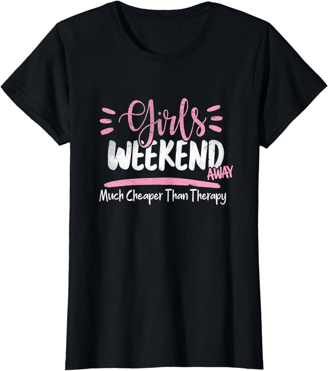 Girls Weekend Weekend Away Beaches Booze And Besties T-Shirt - Walmart.com