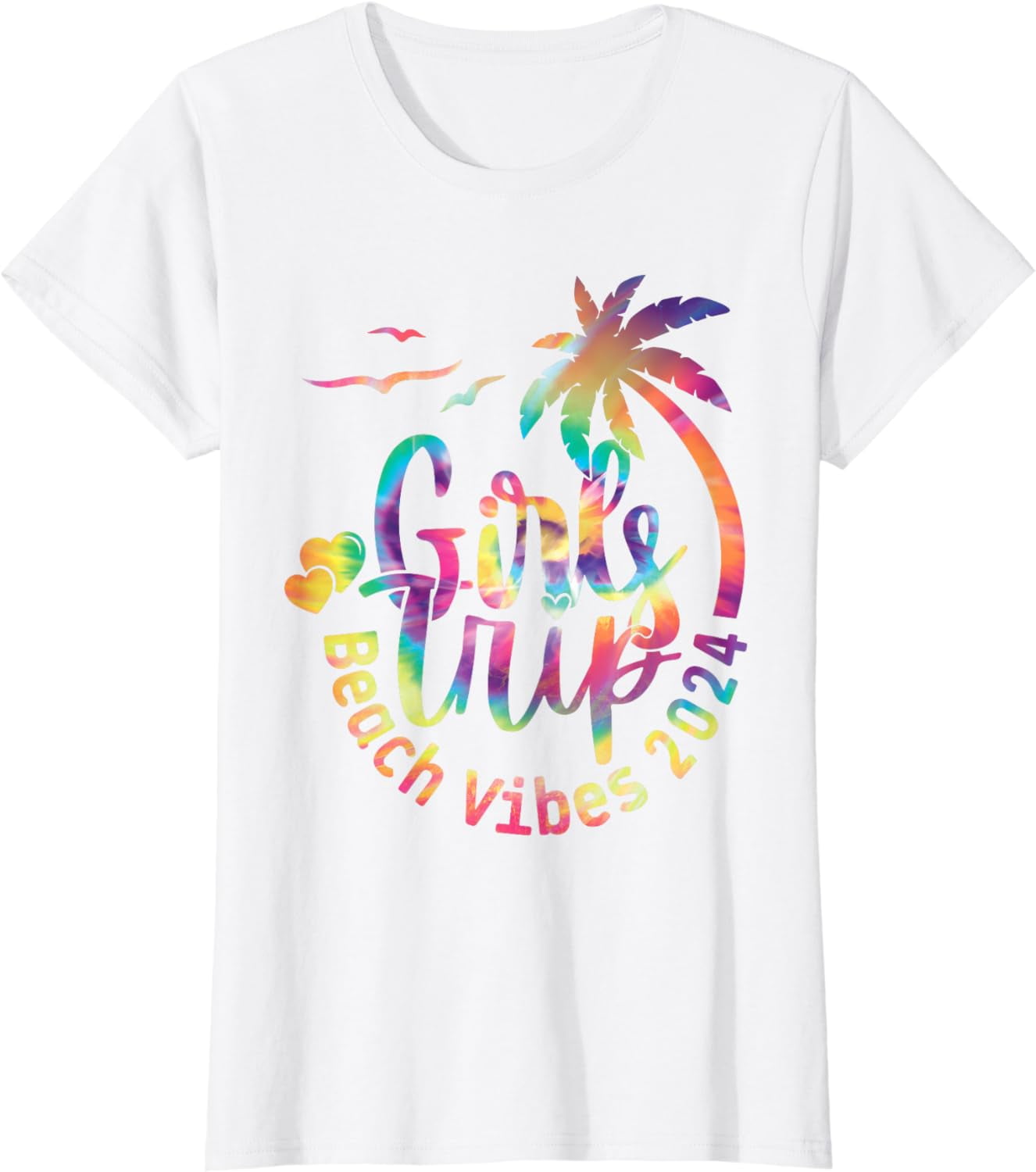 Girls Weekend Women Girls Trip Beach Vibes 2024 T-Shirt - Walmart.com