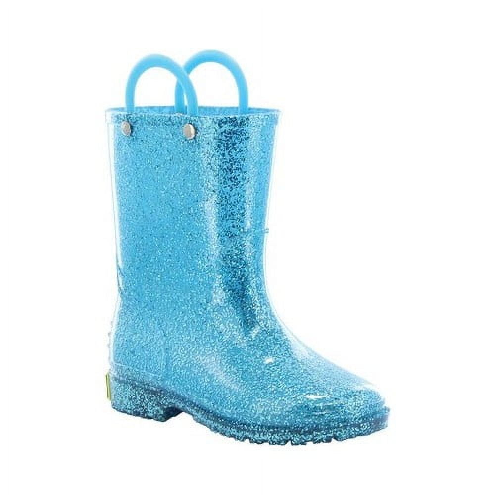 Western Chief Toddler and Little Kids Girls’ Glitter Rain Boots ...