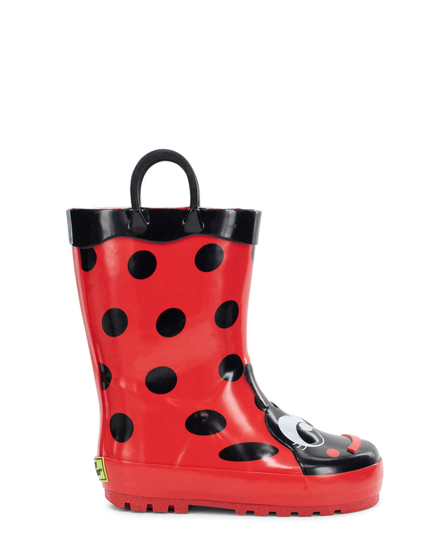 Kids Lucy Ladybug Rain Boot - Red - Walmart.com