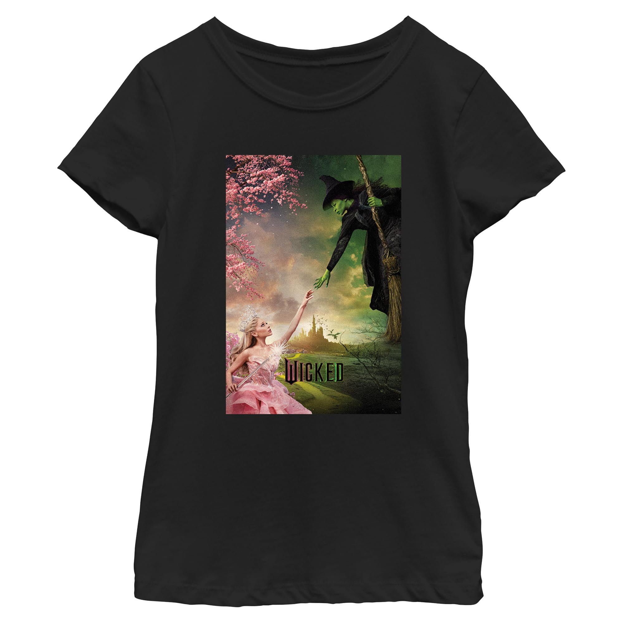 Girls Wicked Face to Face Poster T Shirt - Walmart.com