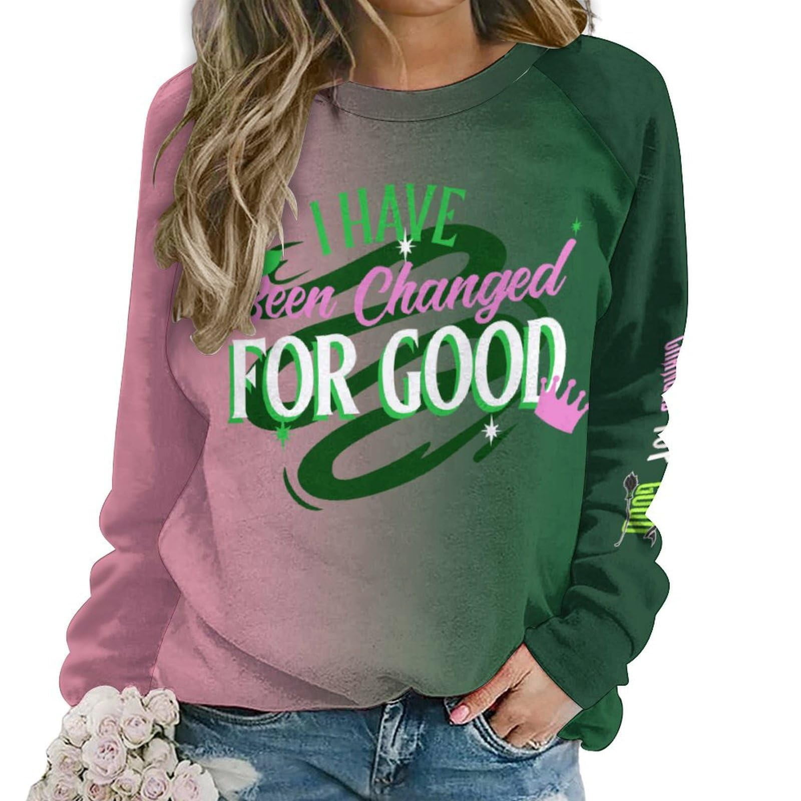 Girls Wicked Long Sleeve Sleep Hoodie Wicked Sweatshirt For Women Women ...