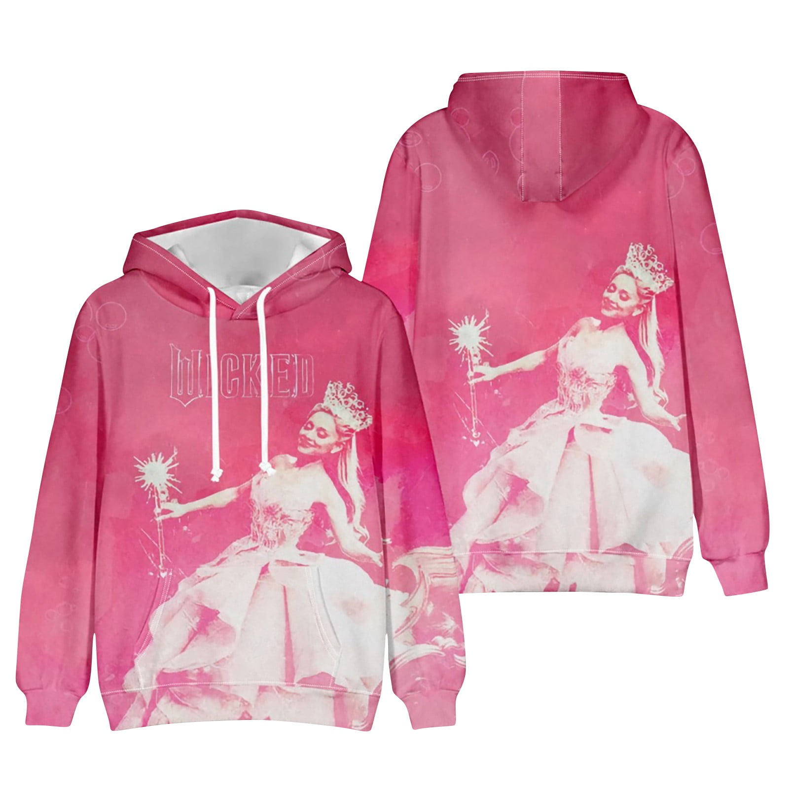 Girls Wicked Long Sleeve Sleep Hoodie Wicked Sweatshirt For Women Women ...