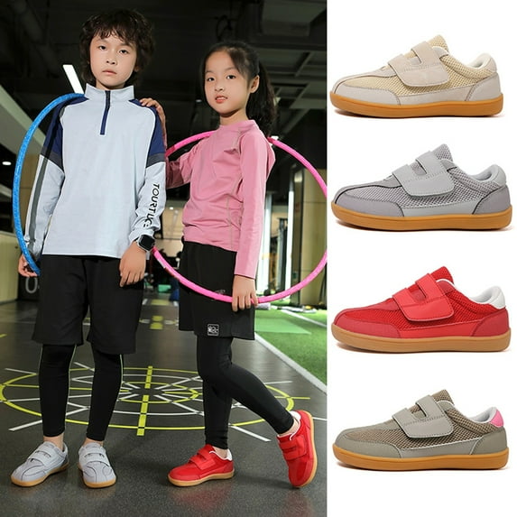Girls' Wide Fit Athletic Shoes Non Comfortable Breathable Barefoot ...