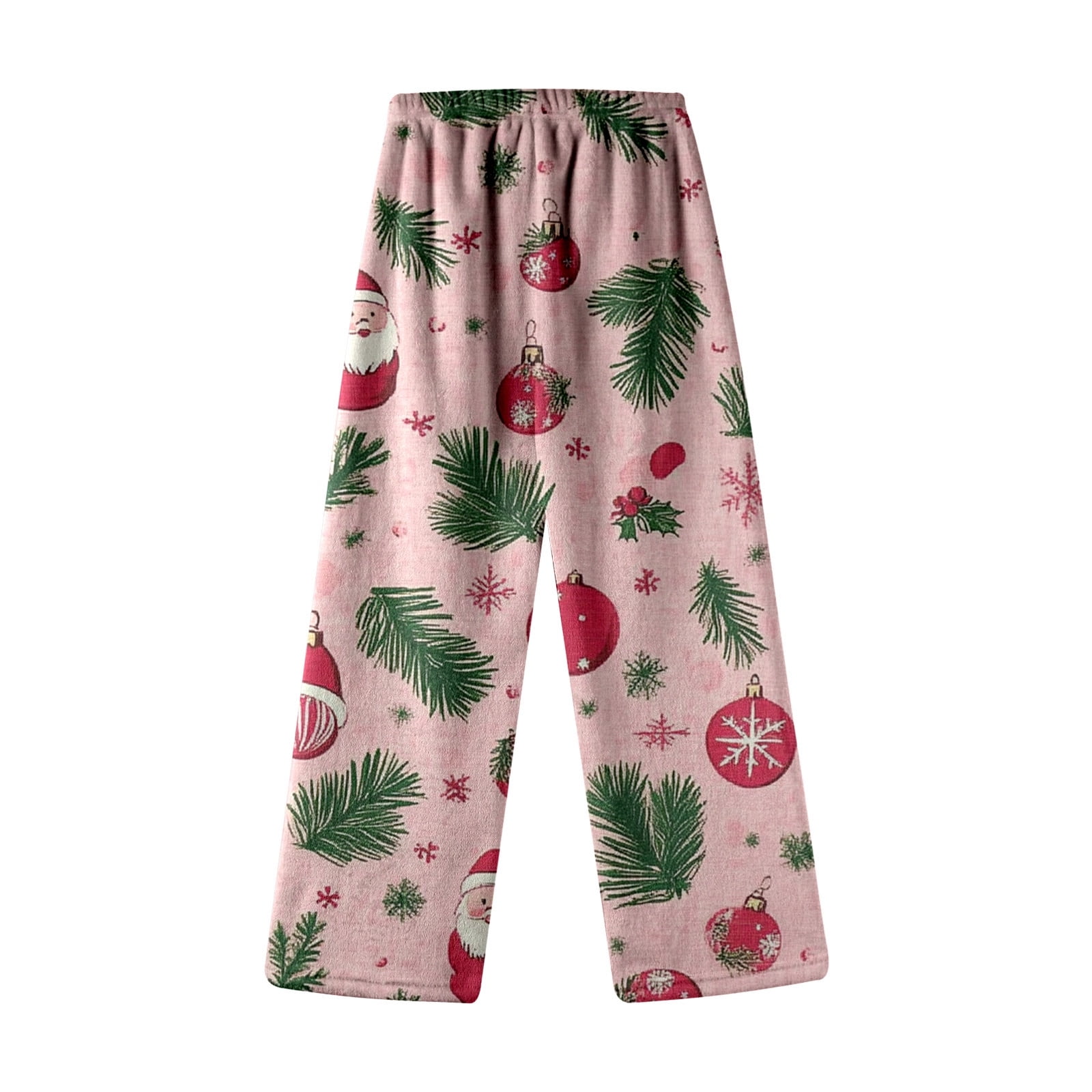 Girls Winter Flannel Pants Cute Cartoon Print Cozy Casual Long Pajama ...