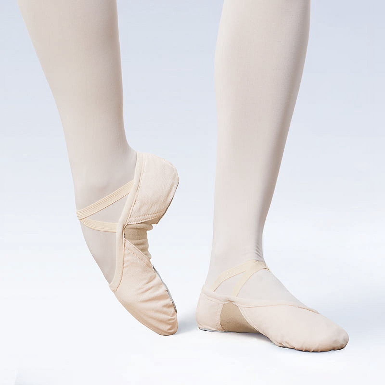 Girls Women Ballet Dance Shoes Split Soft Sole Kids Ballet Slippers ...