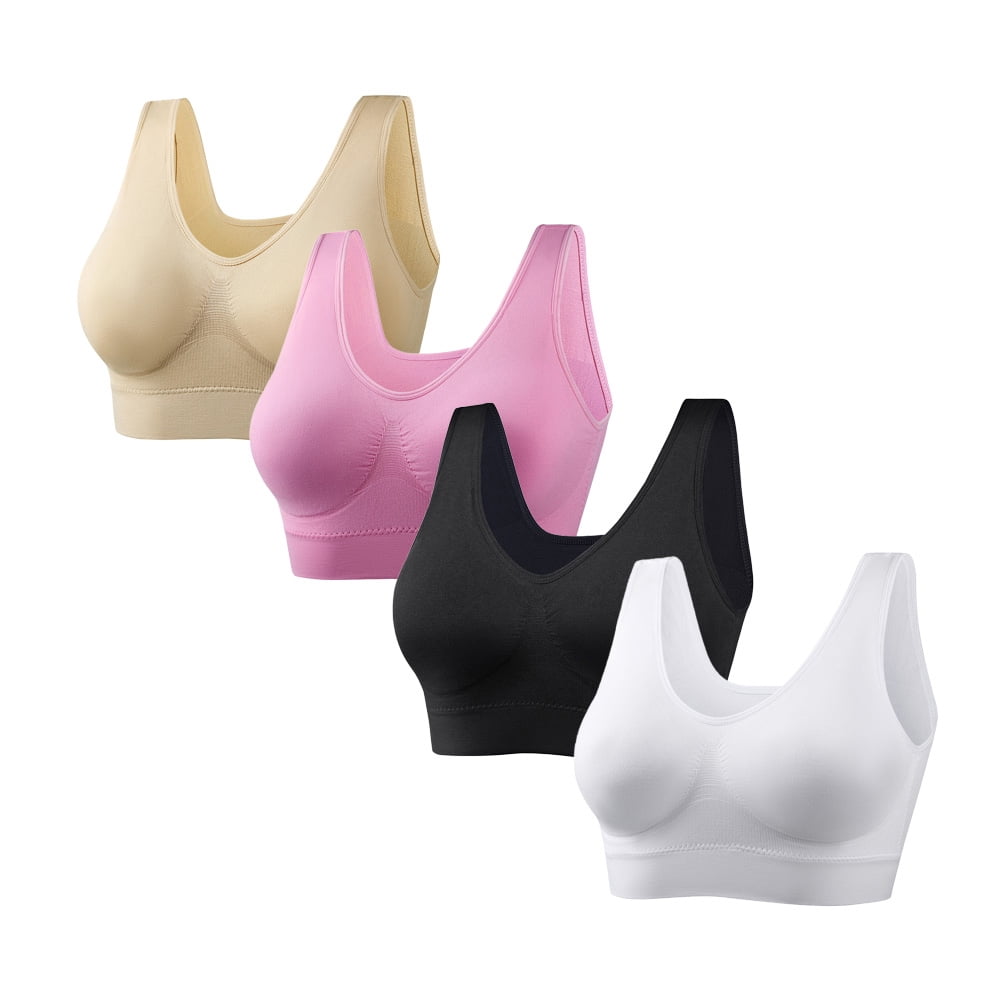 Girls Women Training Bra Teen Developed Training Lightly Padded No Wire ...
