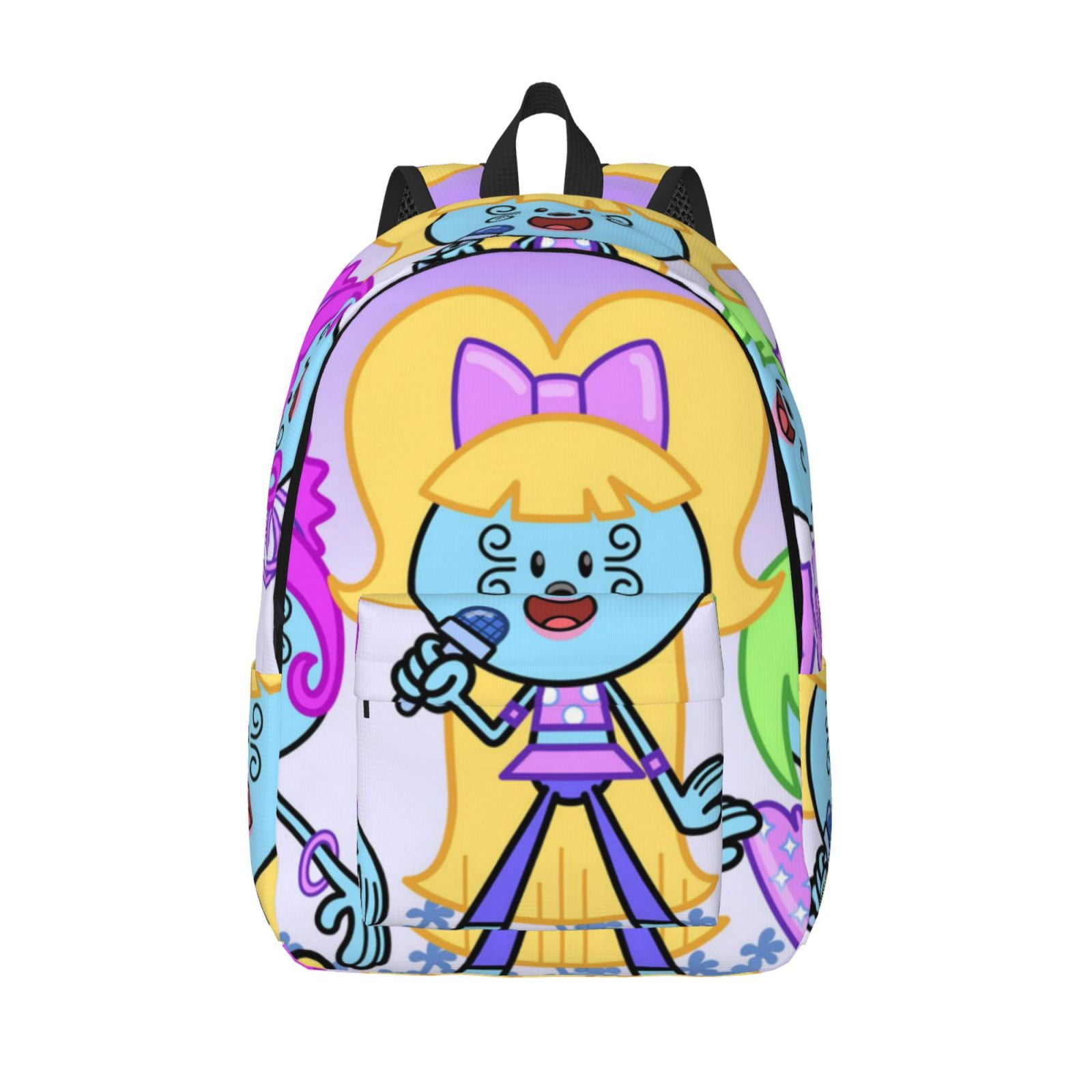 Girls Wow Wow Wubbzy Lightweight Backpack Student Satchel Laptop ...