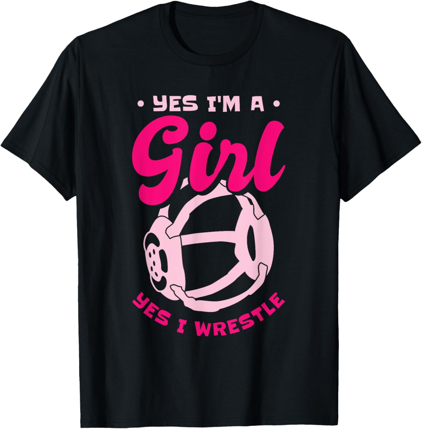 Girls Wrestling Wrestler Wrestle High School Girls Wrestling T-Shirt ...