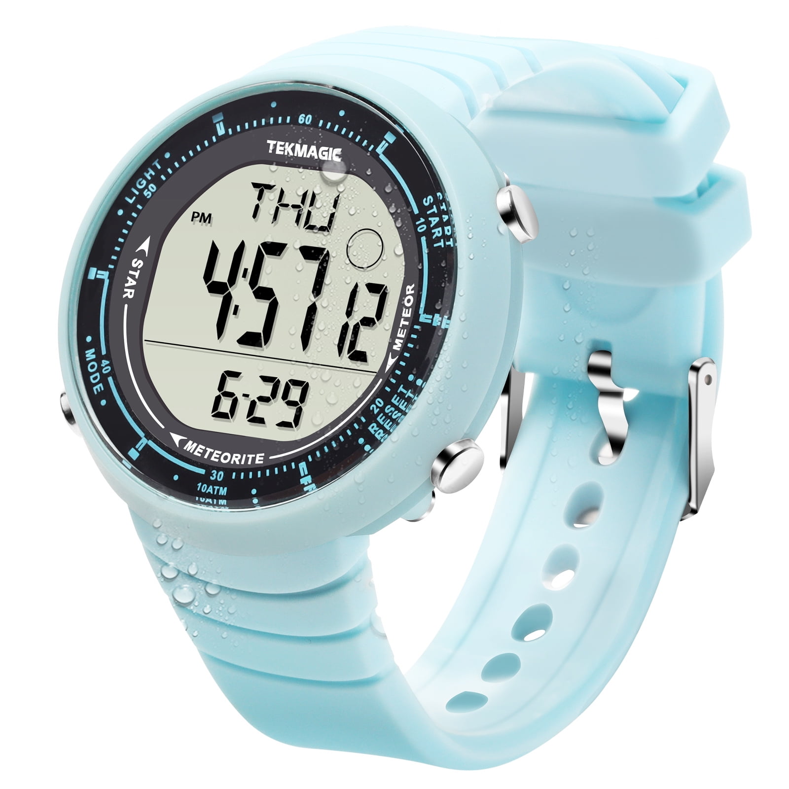 Girls' Wrist Watch 10 ATM Waterproof for Swimming and Diving with Alarm ...