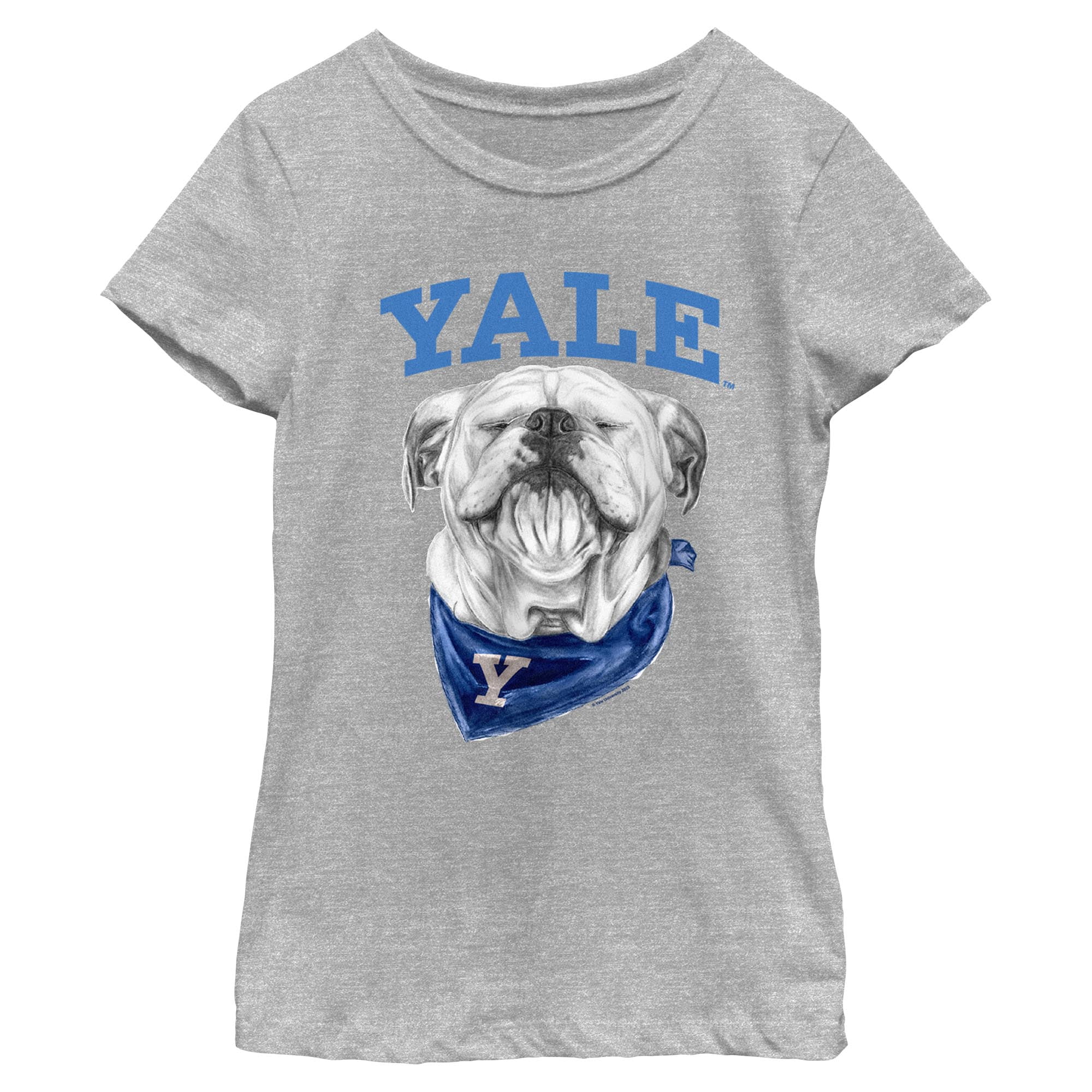 Girls Yale University Happy Handsome Dan Logo T Shirt - Walmart.com