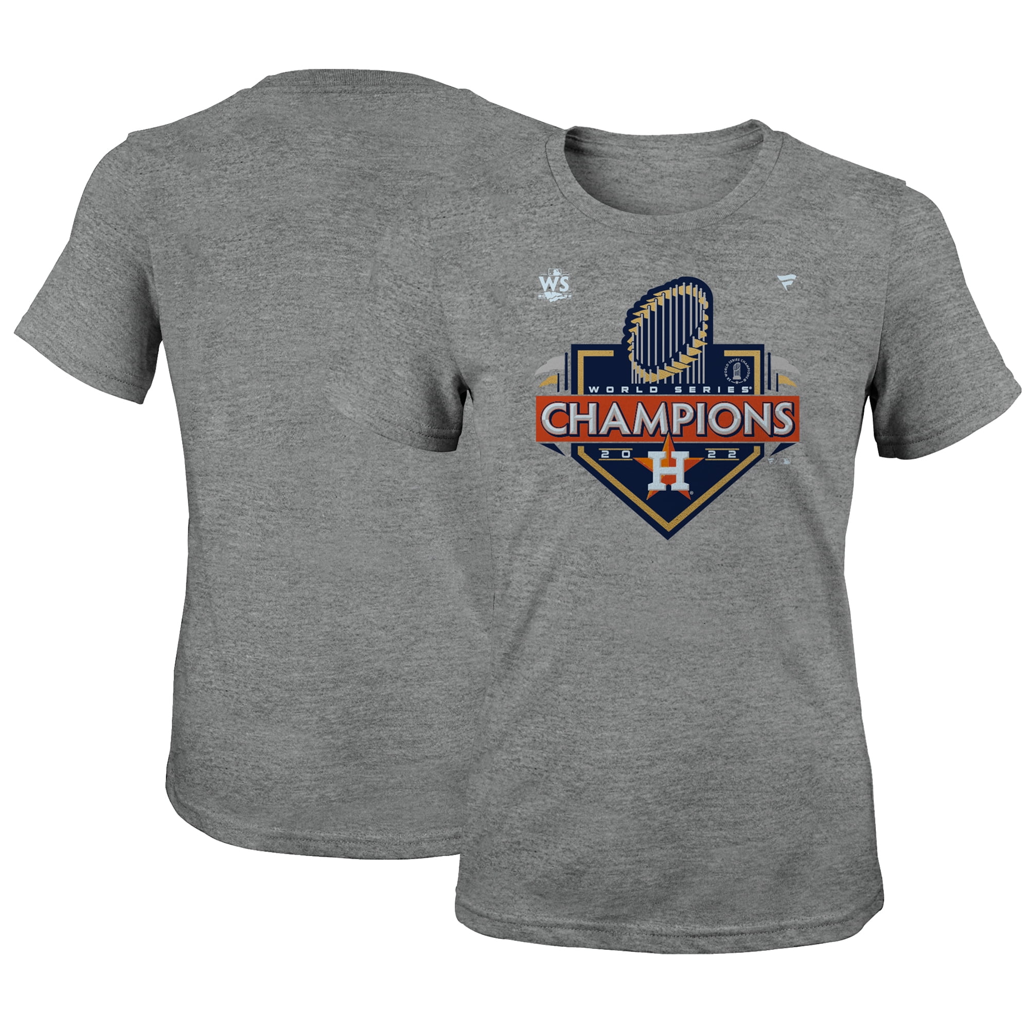 Women's Fanatics Heather Gray Houston Astros 2022 World Series ...