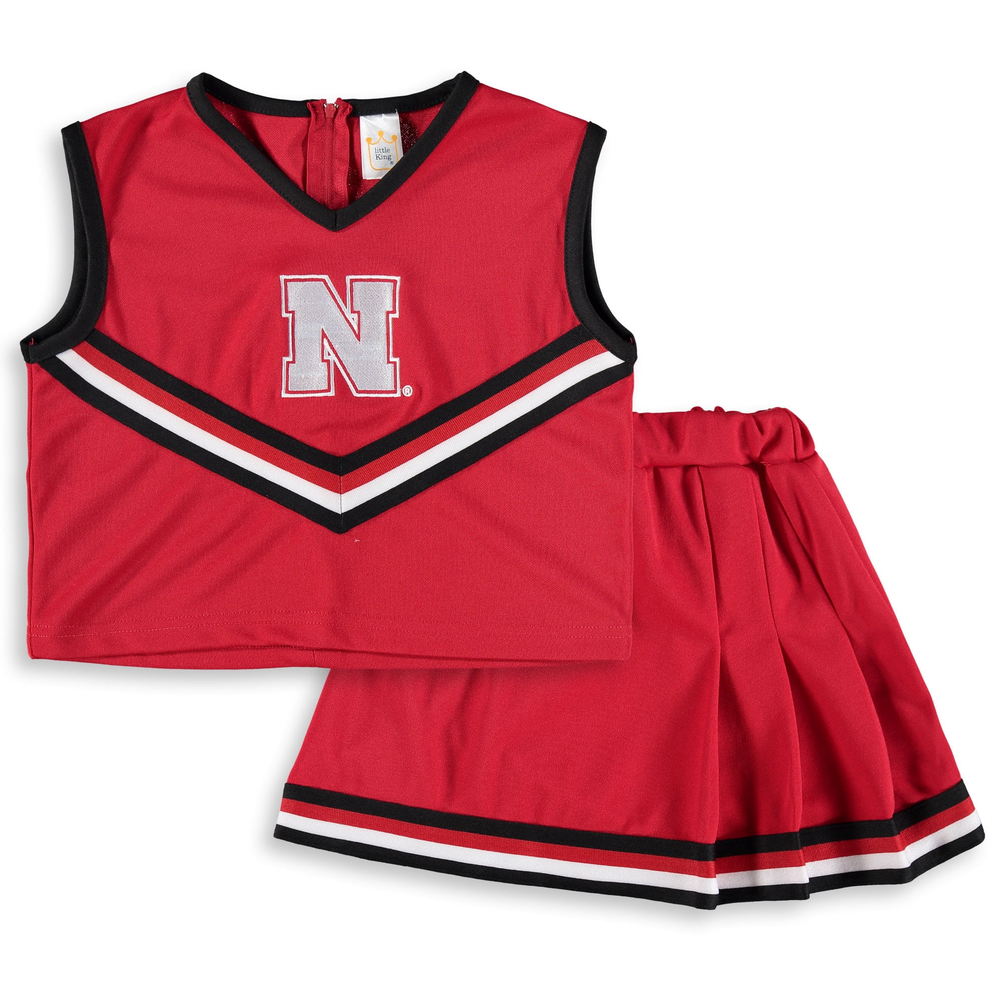 Girls Youth Scarlet Nebraska Huskers Two-Piece Cheer Set - Walmart.com