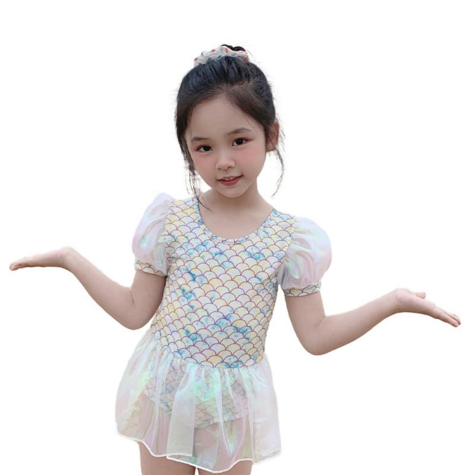 Girls cute swimsuit Comfortable Breathable Baby one-piece swimsuit ...