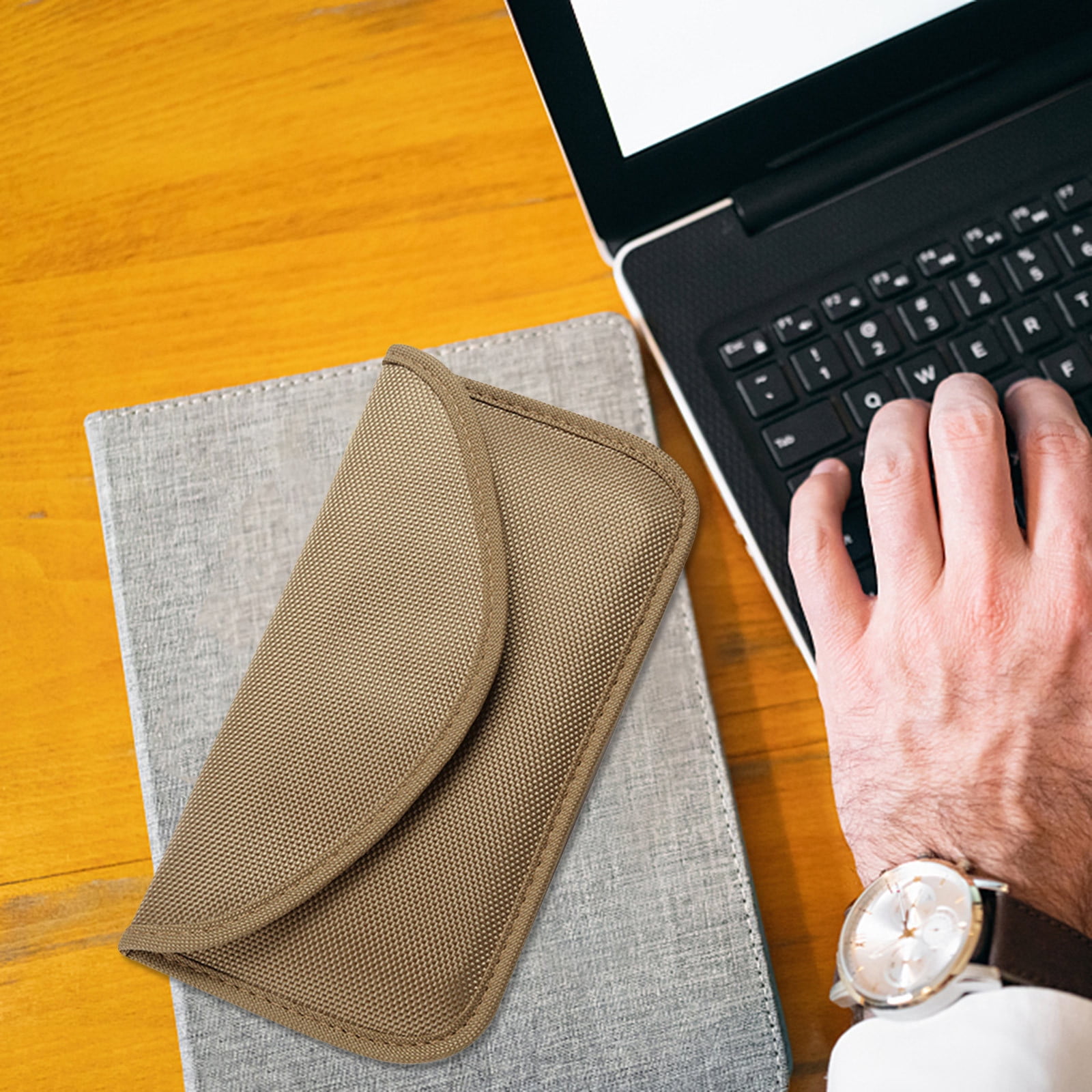 Girls preppy pencil bag RFID Blocking Bag Pouch Cage Case Key Fob ...