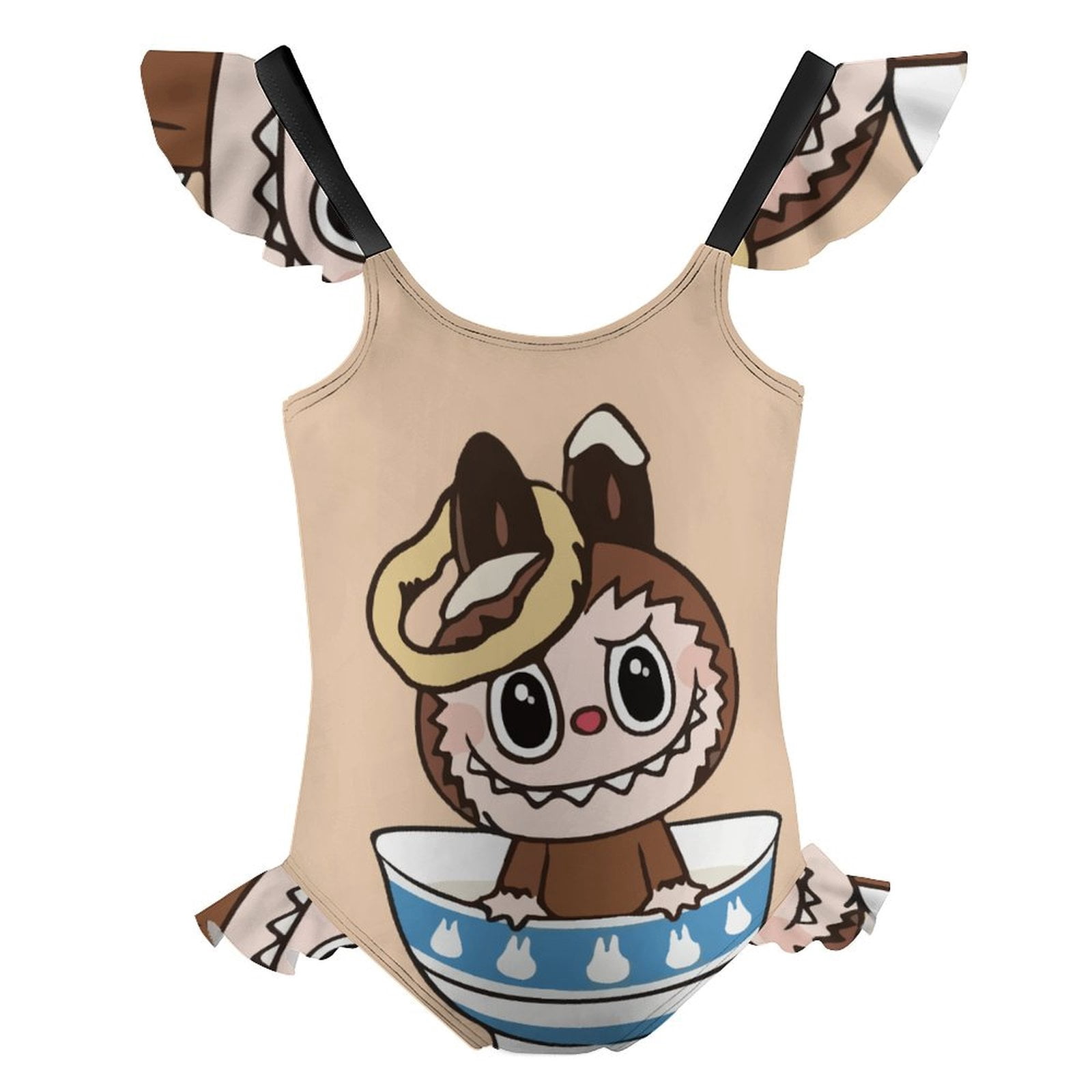Girls swimsuit La_bubu Swimsuit for Kids Cute Bathing Suits 6-7Y（110cm ...