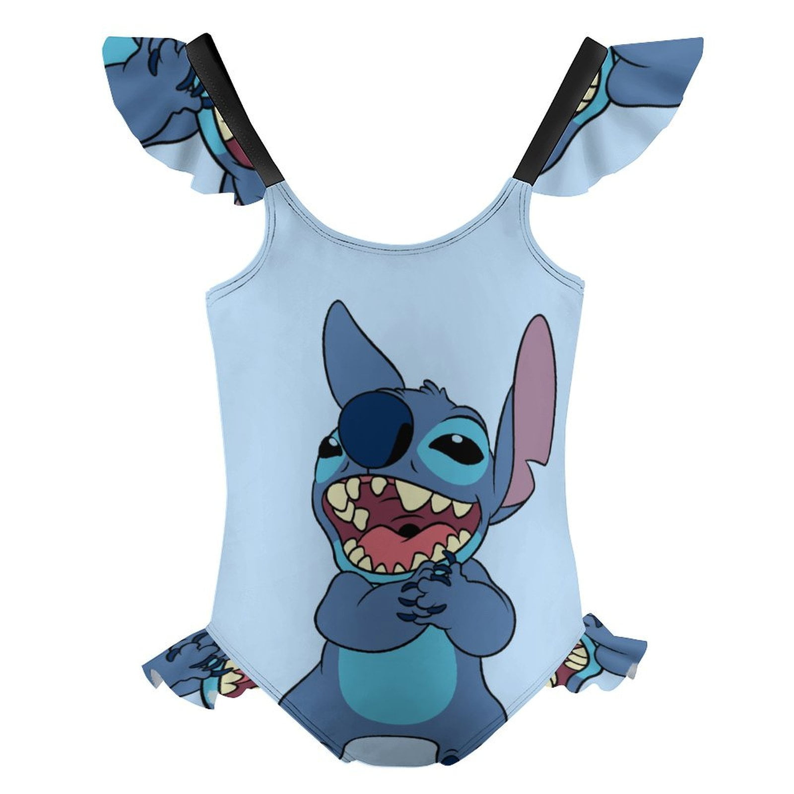 Girls swimsuit Sti_tch Swimsuit for Kids Cute Bathing Suits 10-12Y（150cm） - Walmart.com