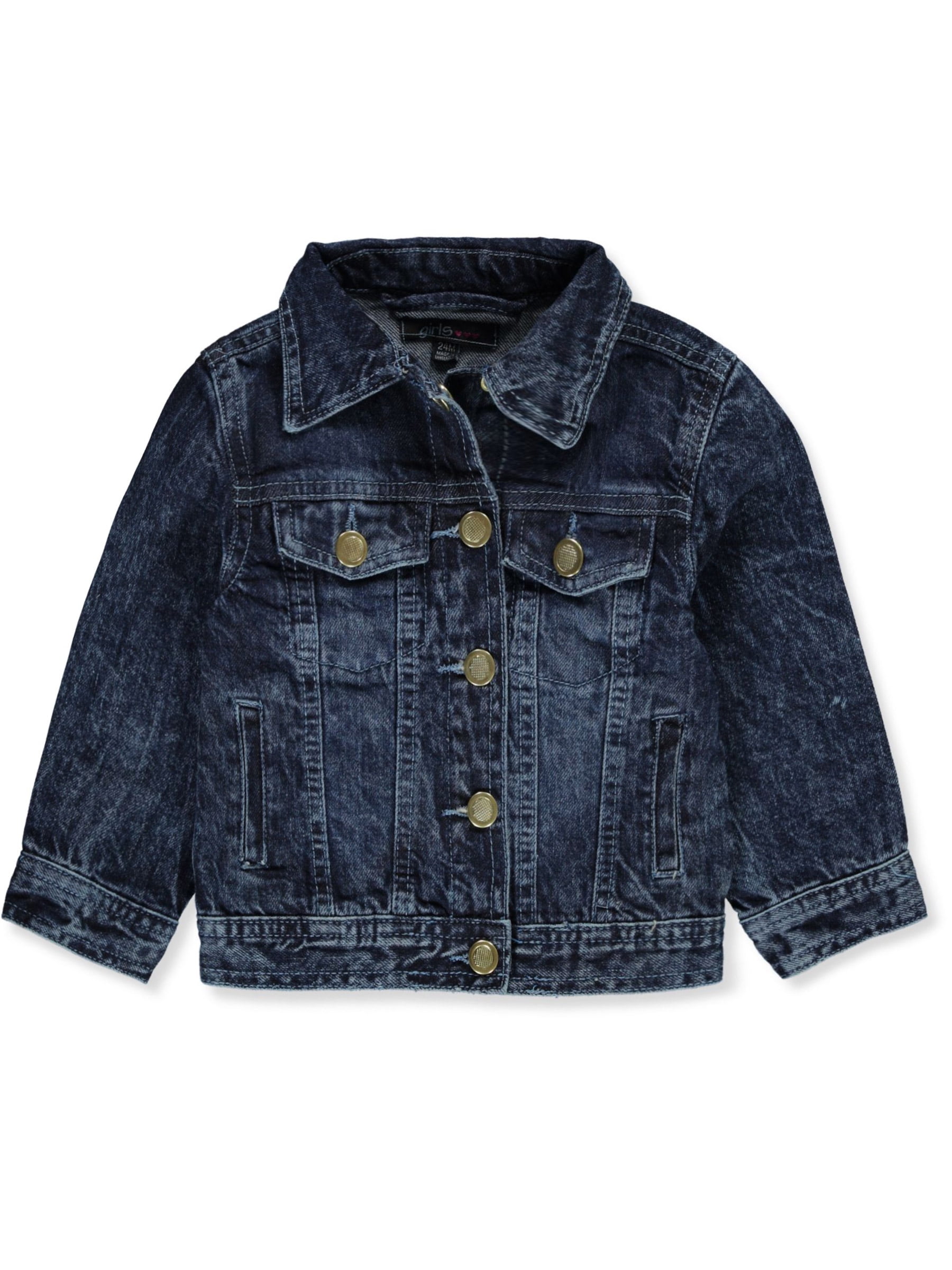 Girlshearts Baby Girls' Denim Jacket - dark acid, 12 months (Infant ...