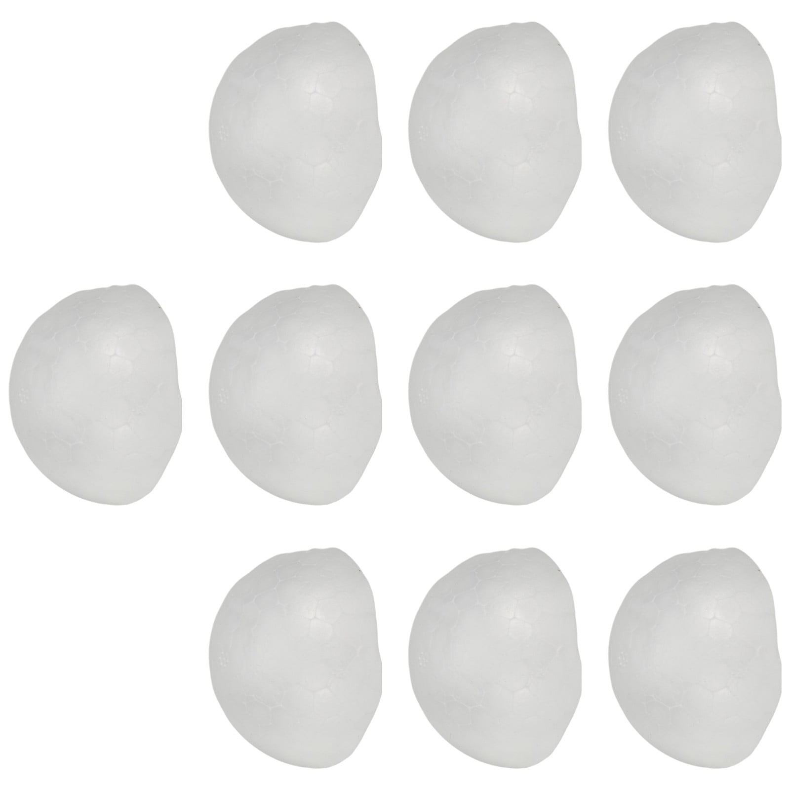 Girlsshop 10X Foam Hemisphere Foam Hemisphere Blank Round Foam Ball ...